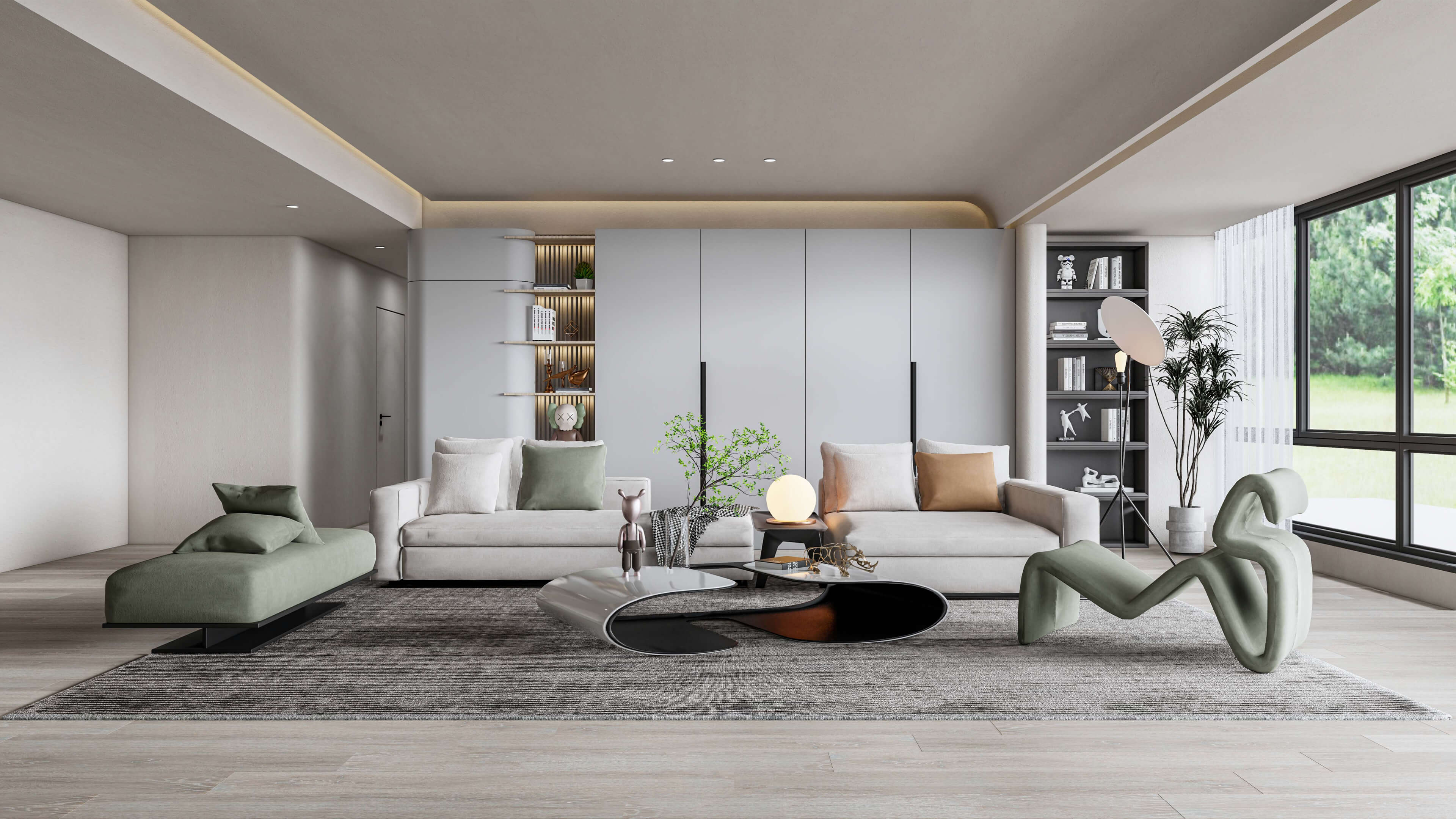 Living Room Interior Design Studio