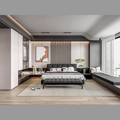 Modern Living Room Scene 4 - 3D Model by nhattuankts