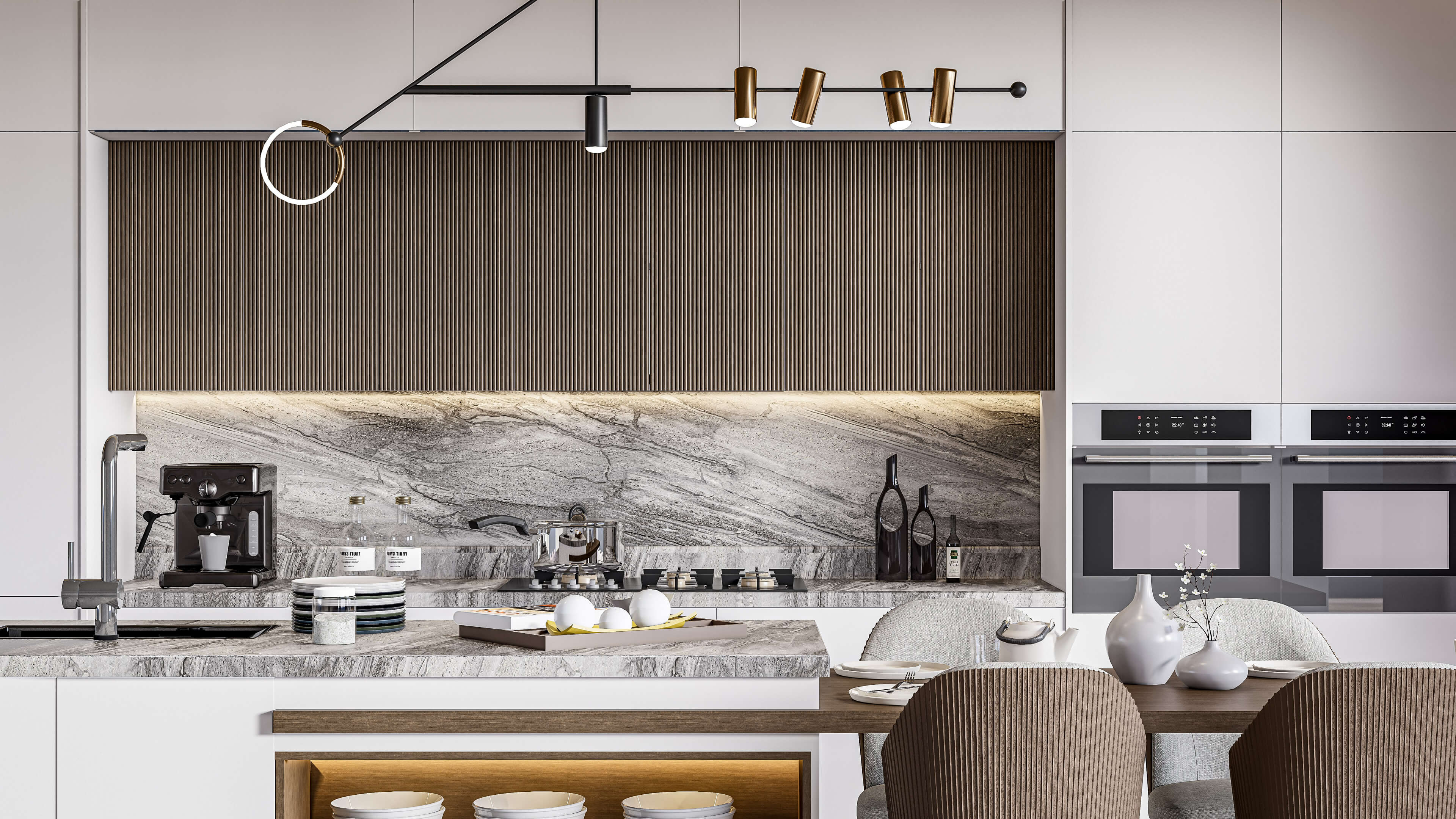 Kitchen Parametric Fully Resizable 13 - 3D Model by IID Studio