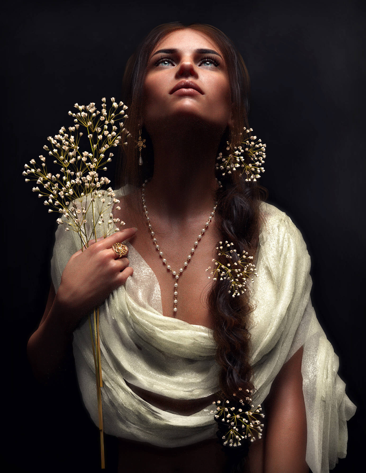 Looking Up 3D Render | RenderHub Gallery