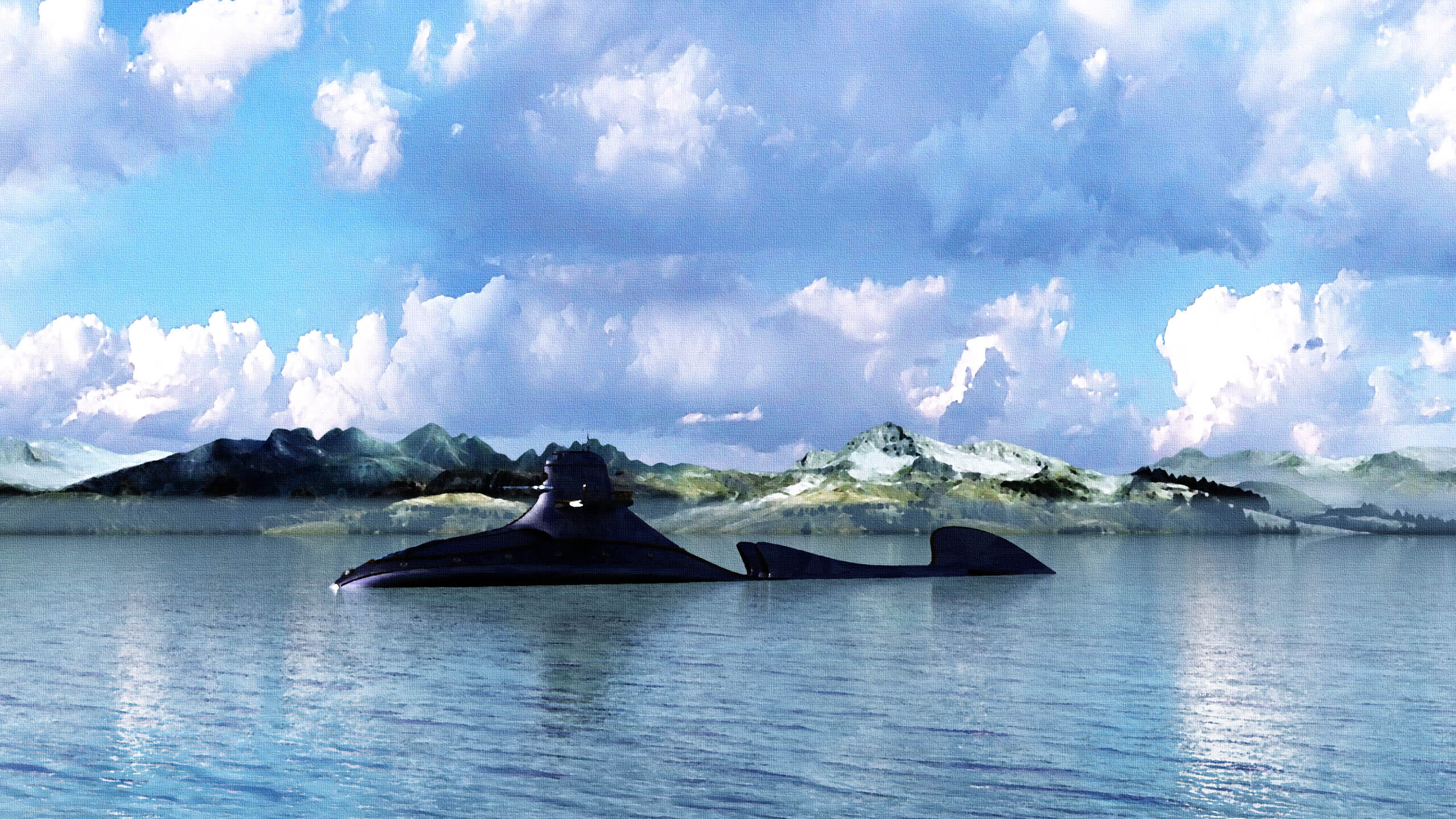 Nautilus 3D Render, Digital Art by ikkeVC