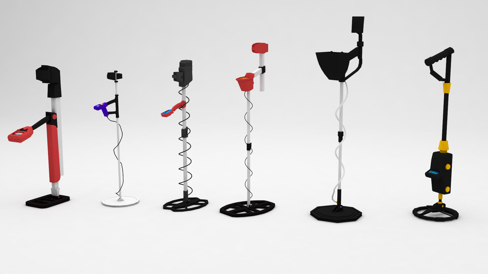 Metal Detector - 3D Model by ikrambandagi