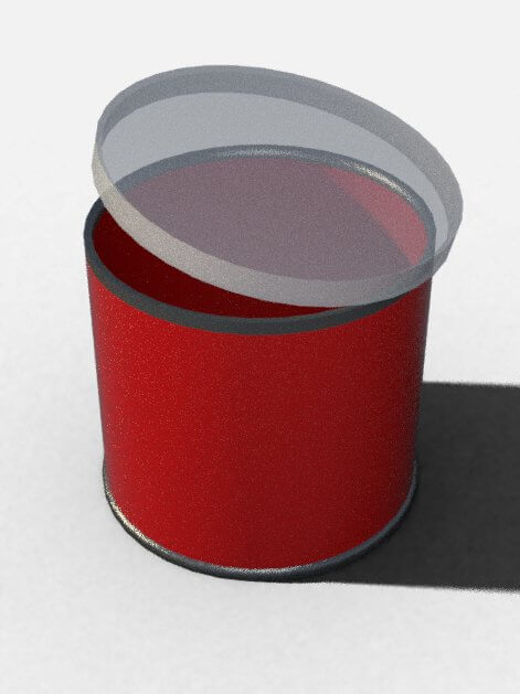 Simple Lid Can - Free Daz Content by ilachuli