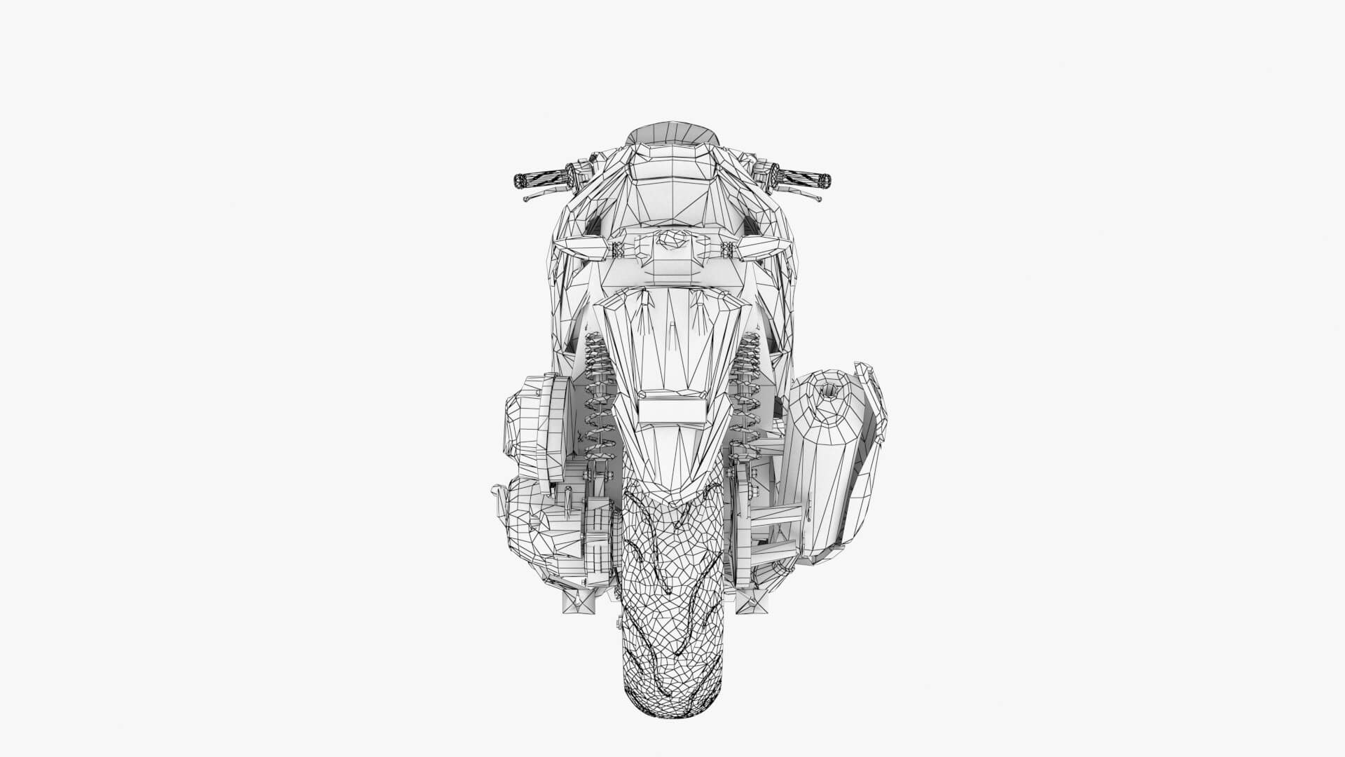 2021 Yamaha Aerox 155 - 3D Model by ilham45