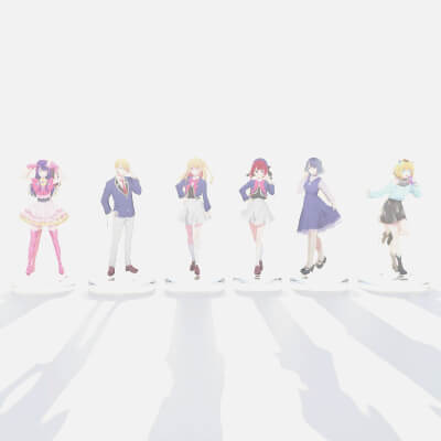 Acrylic Stand All Main Characters Oshi No Ko - 3D Model by ilham45