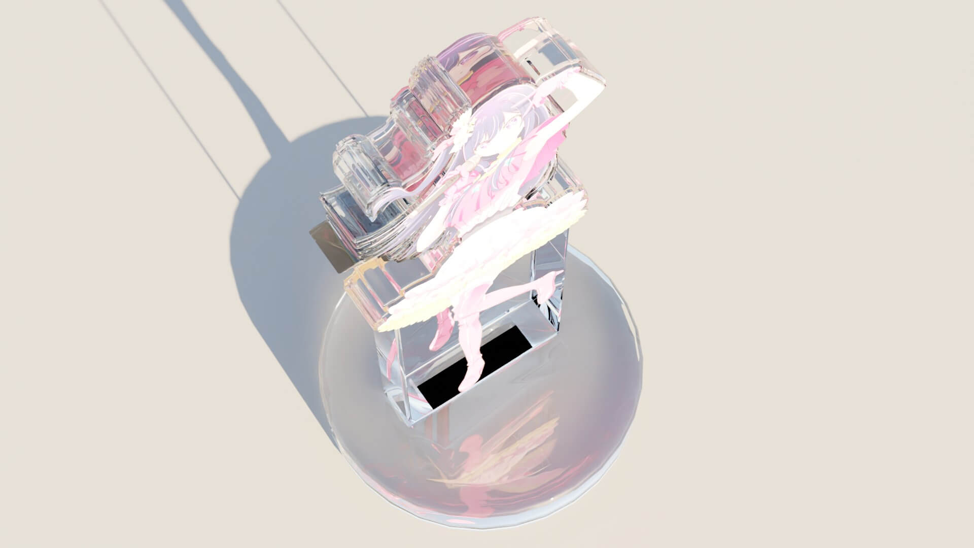 Acrylic Stand Hoshino AI Idol Form 2 - Oshi No Ko 3D Print Model by ilham45