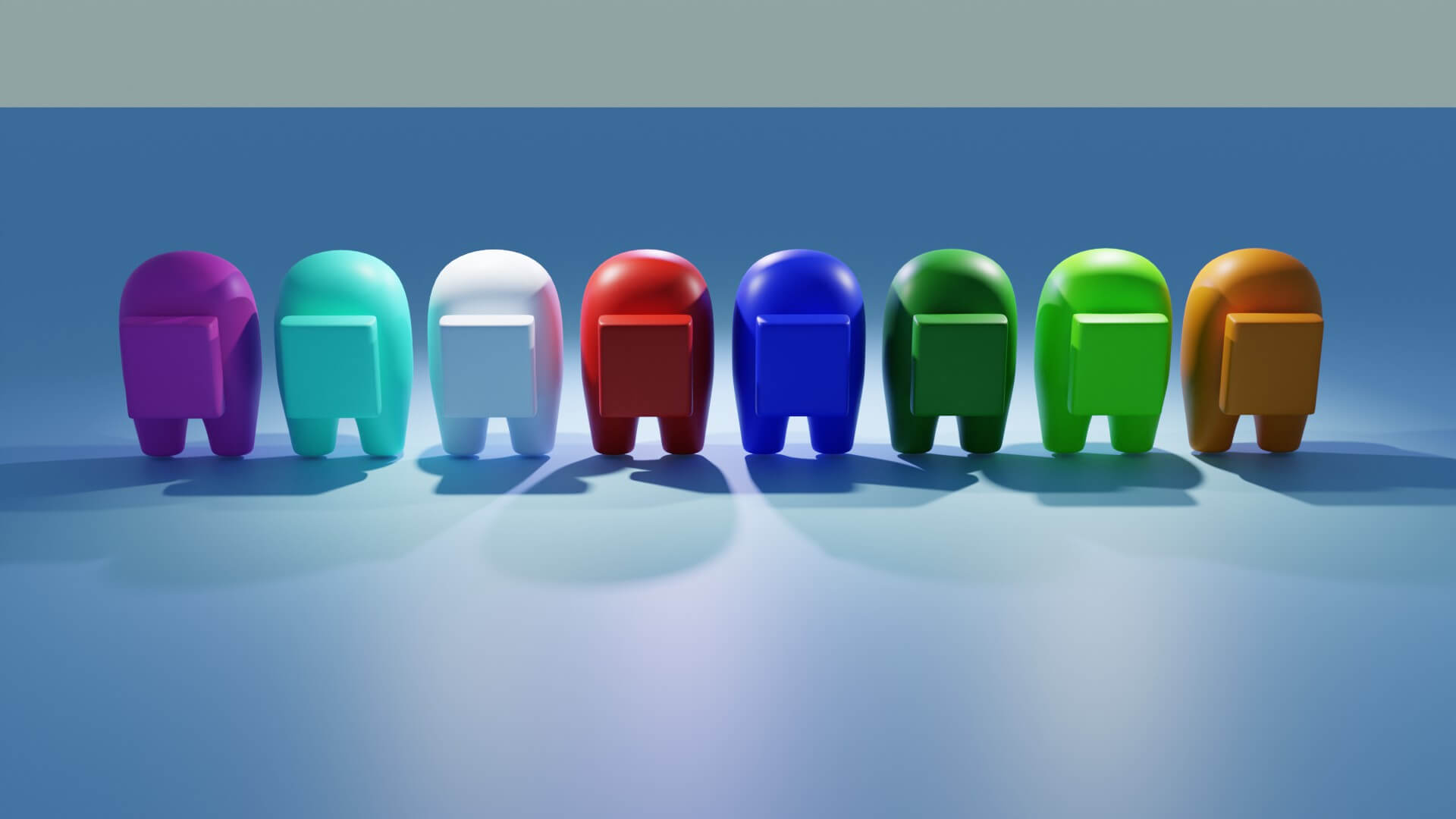 Among US Characters - 3D Model by ilham45