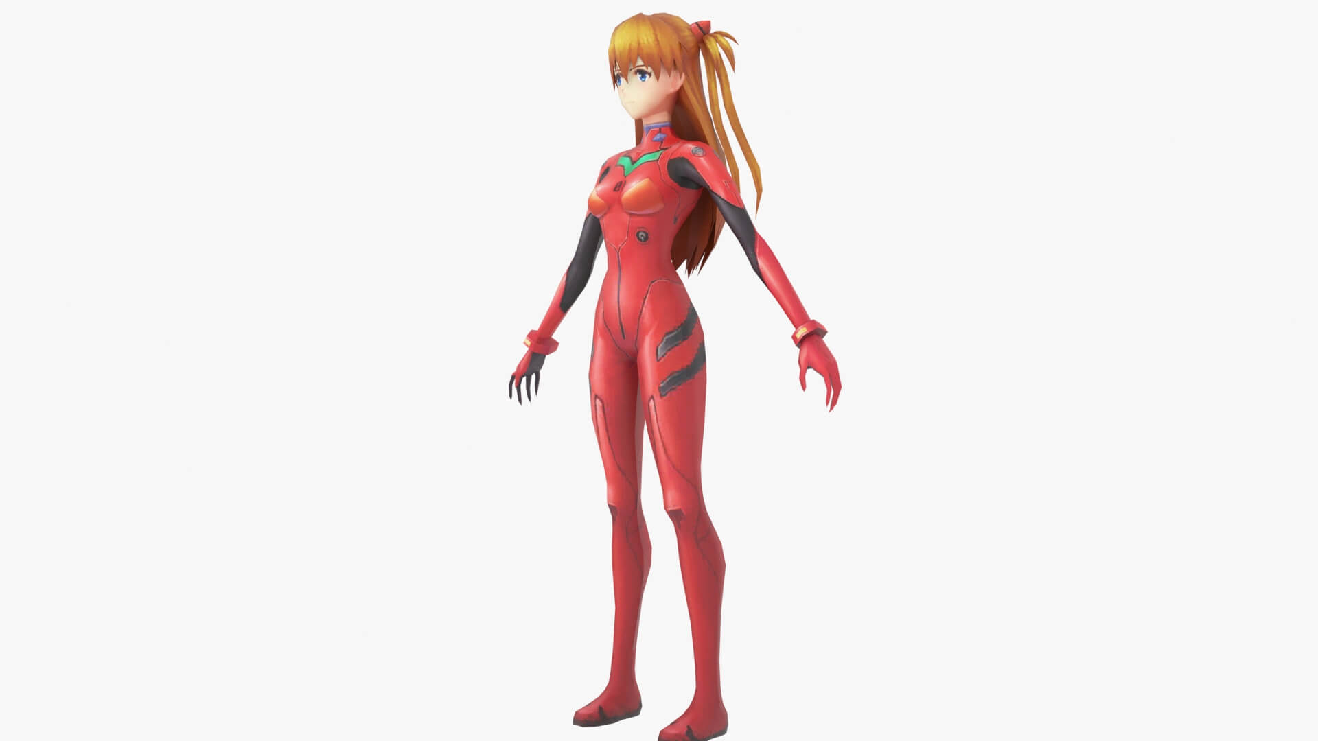 Asuka Langley Soryu and Rei Ayanami - Evangelion 3D Model by ilham45