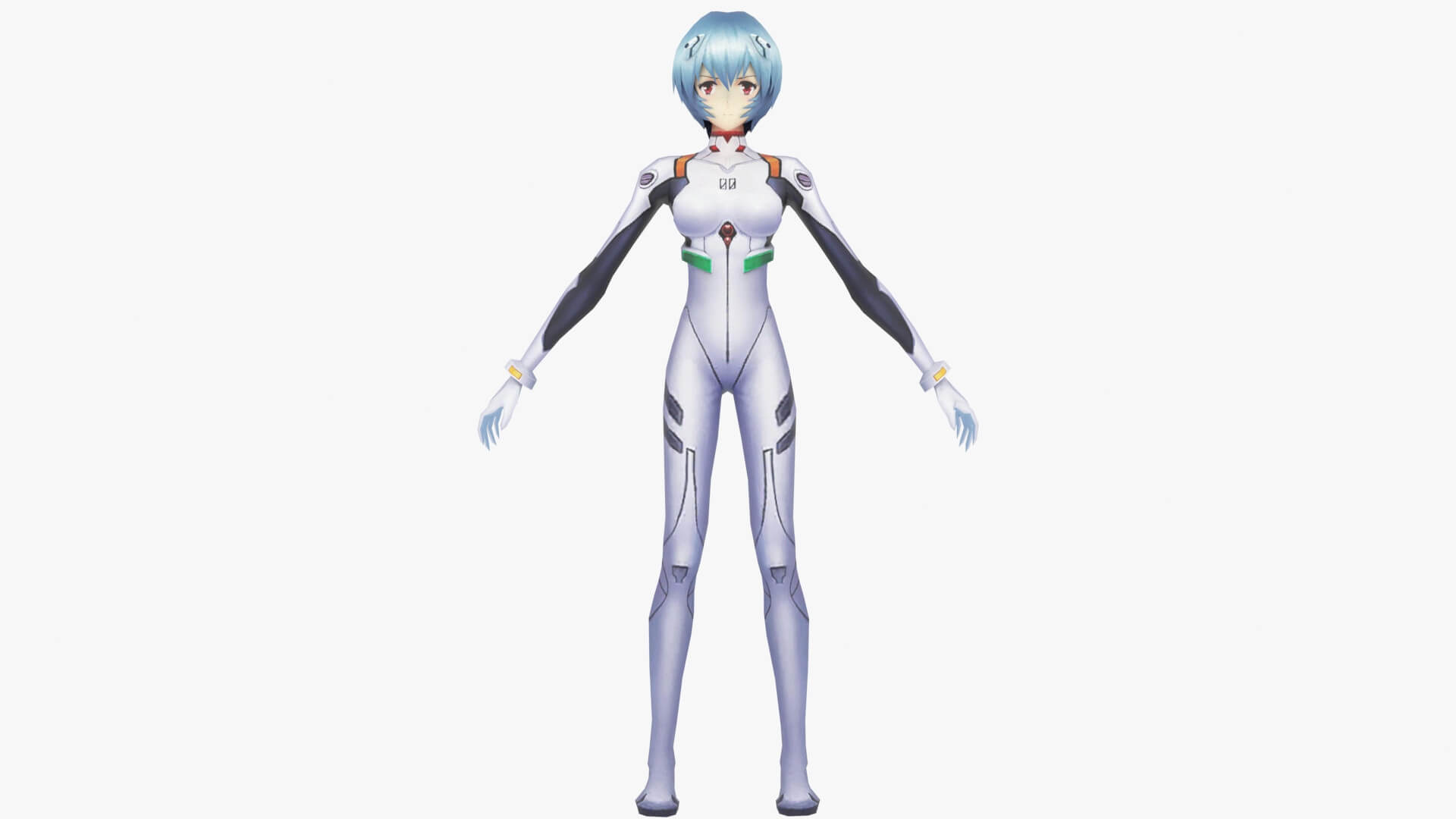 Asuka Langley Soryu and Rei Ayanami - Evangelion 3D Model by ilham45