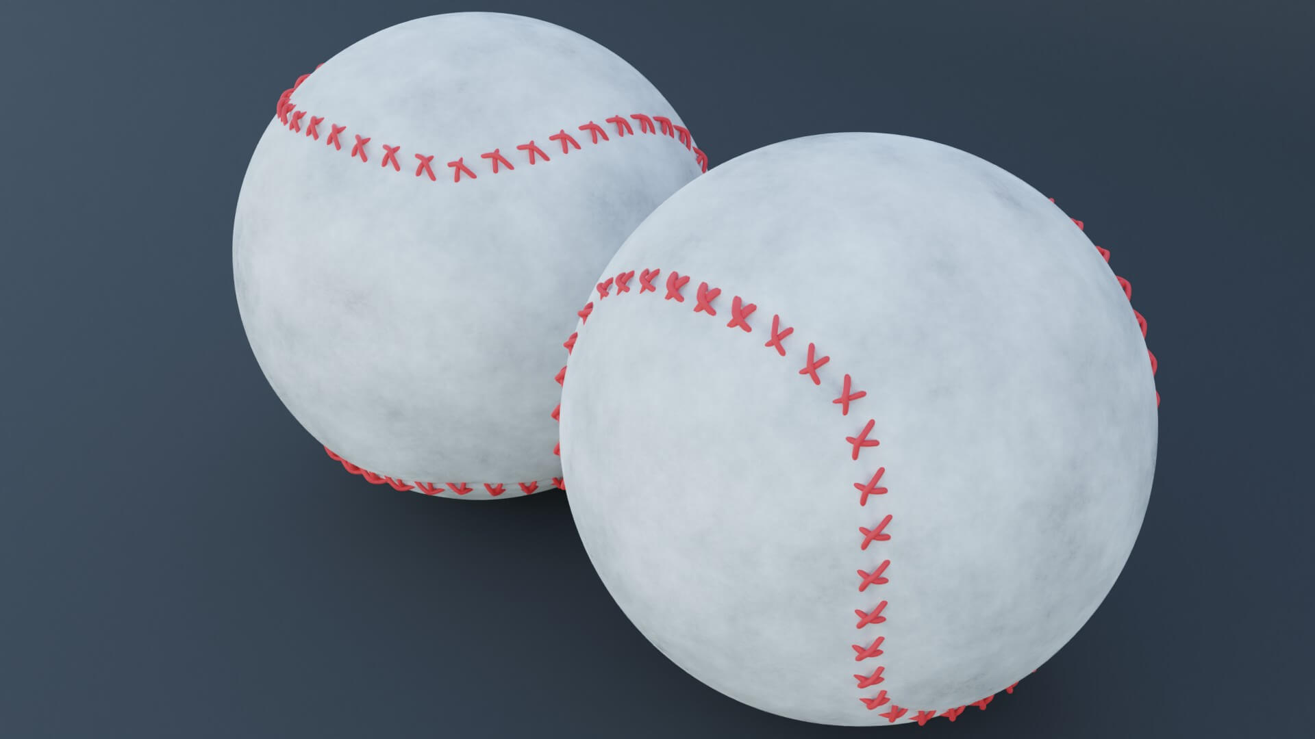 Baseball Ball - 3D Model by ilham45