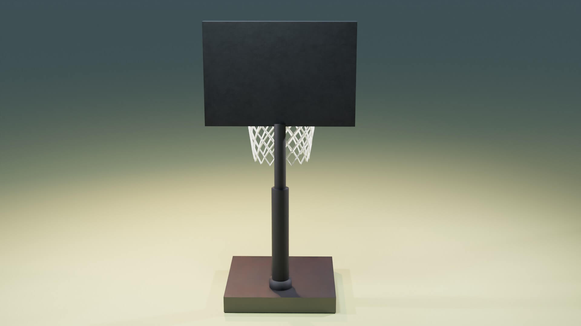 Basketball Ring - 3D Model by ilham45