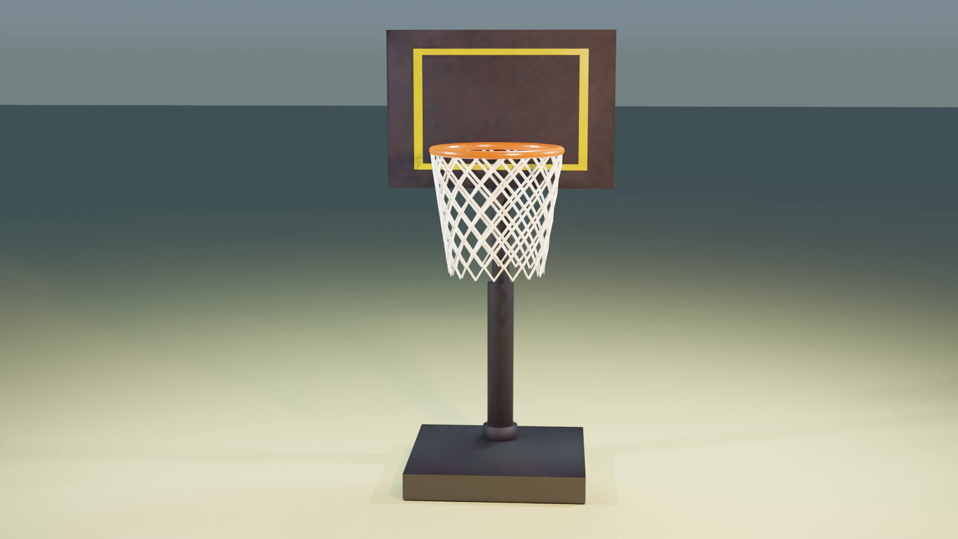 Basketball Ring - 3D Model by ilham45
