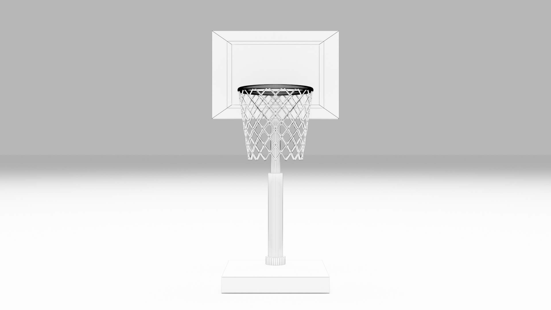 Basketball Ring - 3D Model by ilham45