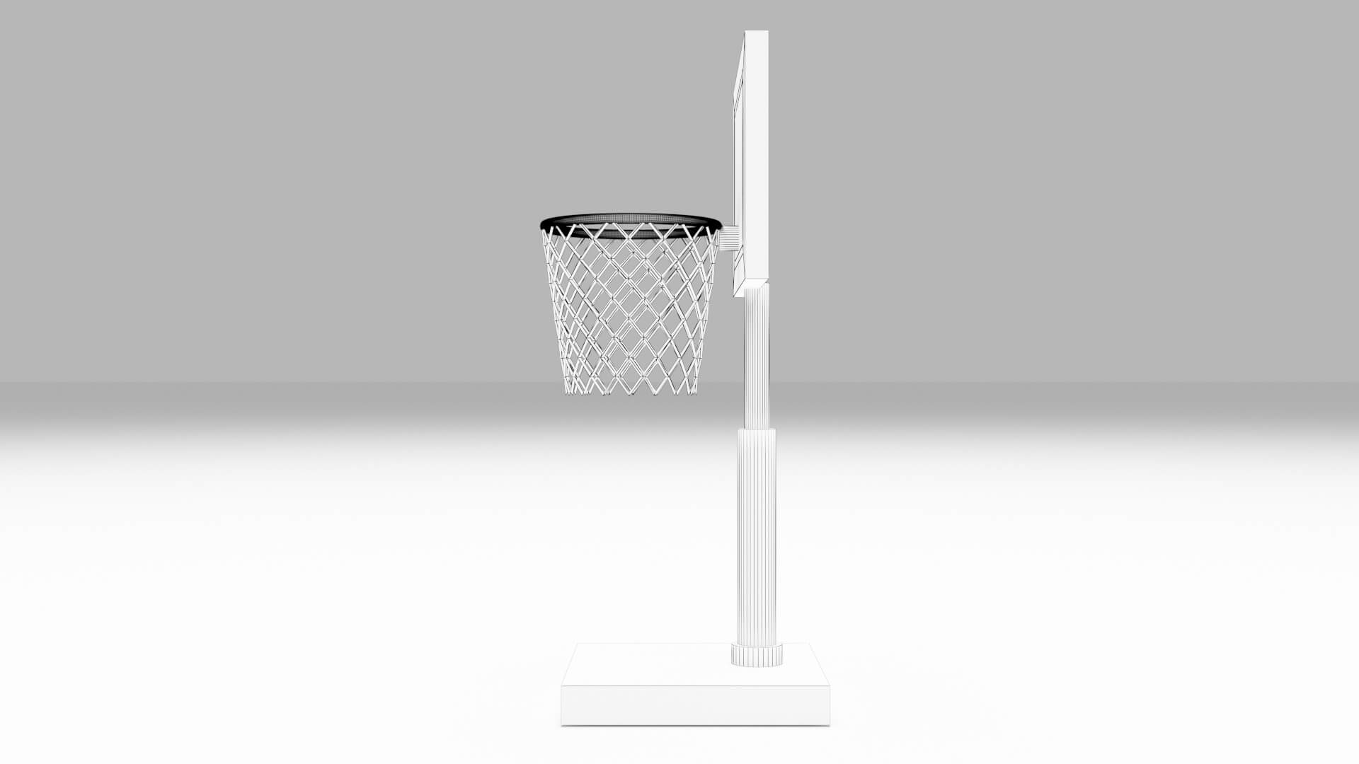 Basketball Ring - 3D Model by ilham45