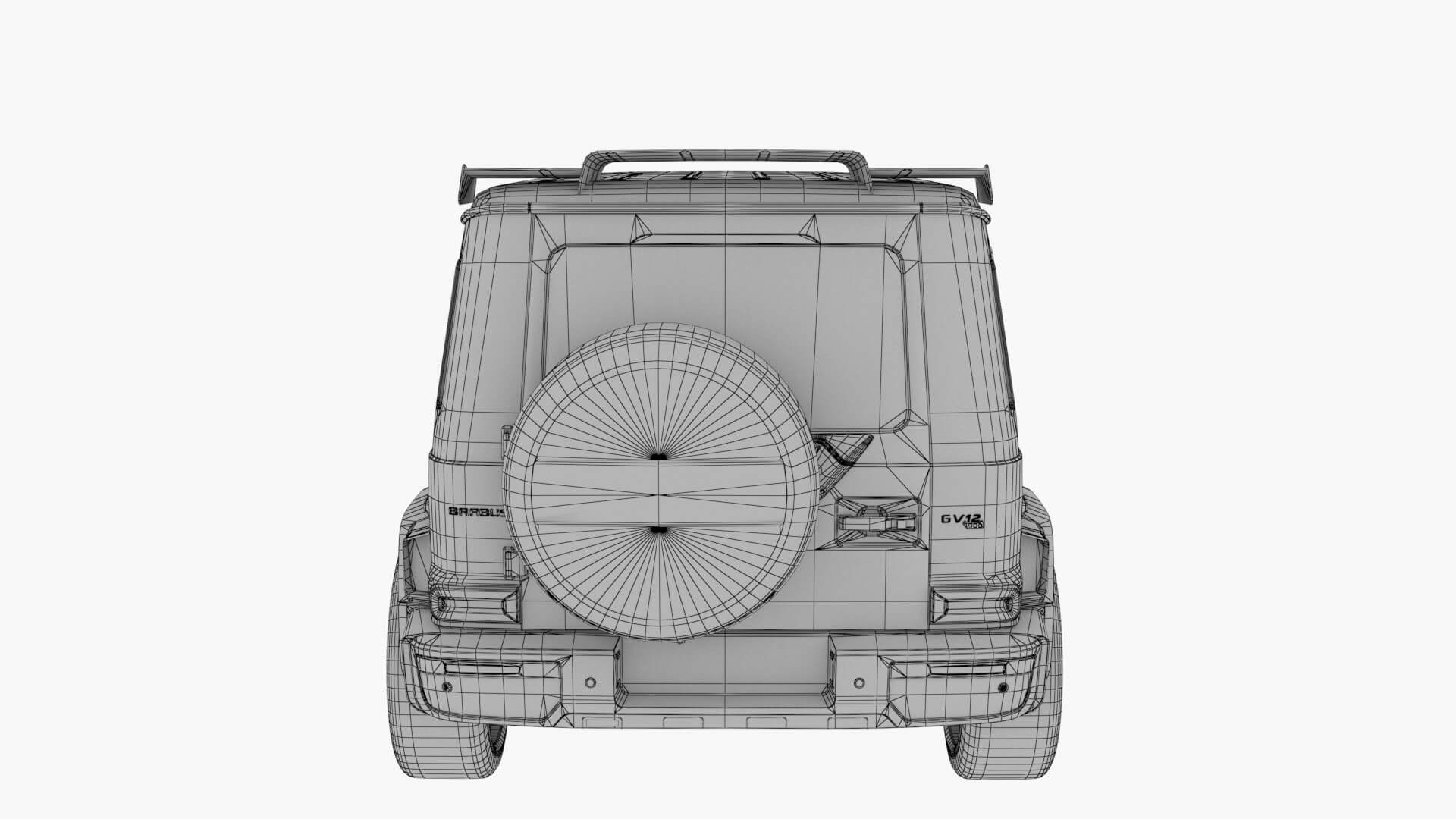 Brabus G V12 900 - 3D Model by ilham45