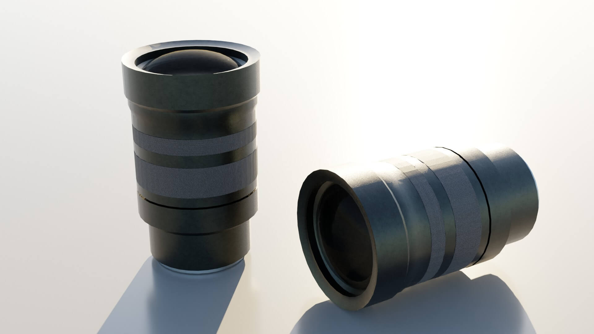 Camera Lens - 3D Model by ilham45