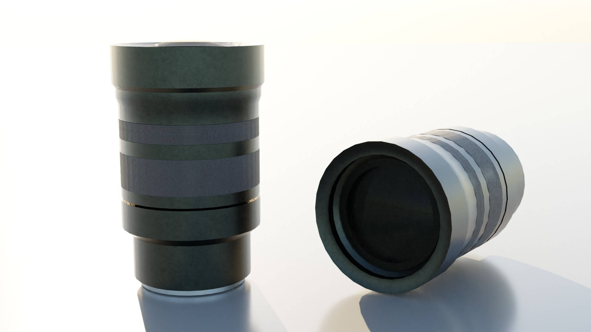 Camera Lens - 3D Model by ilham45