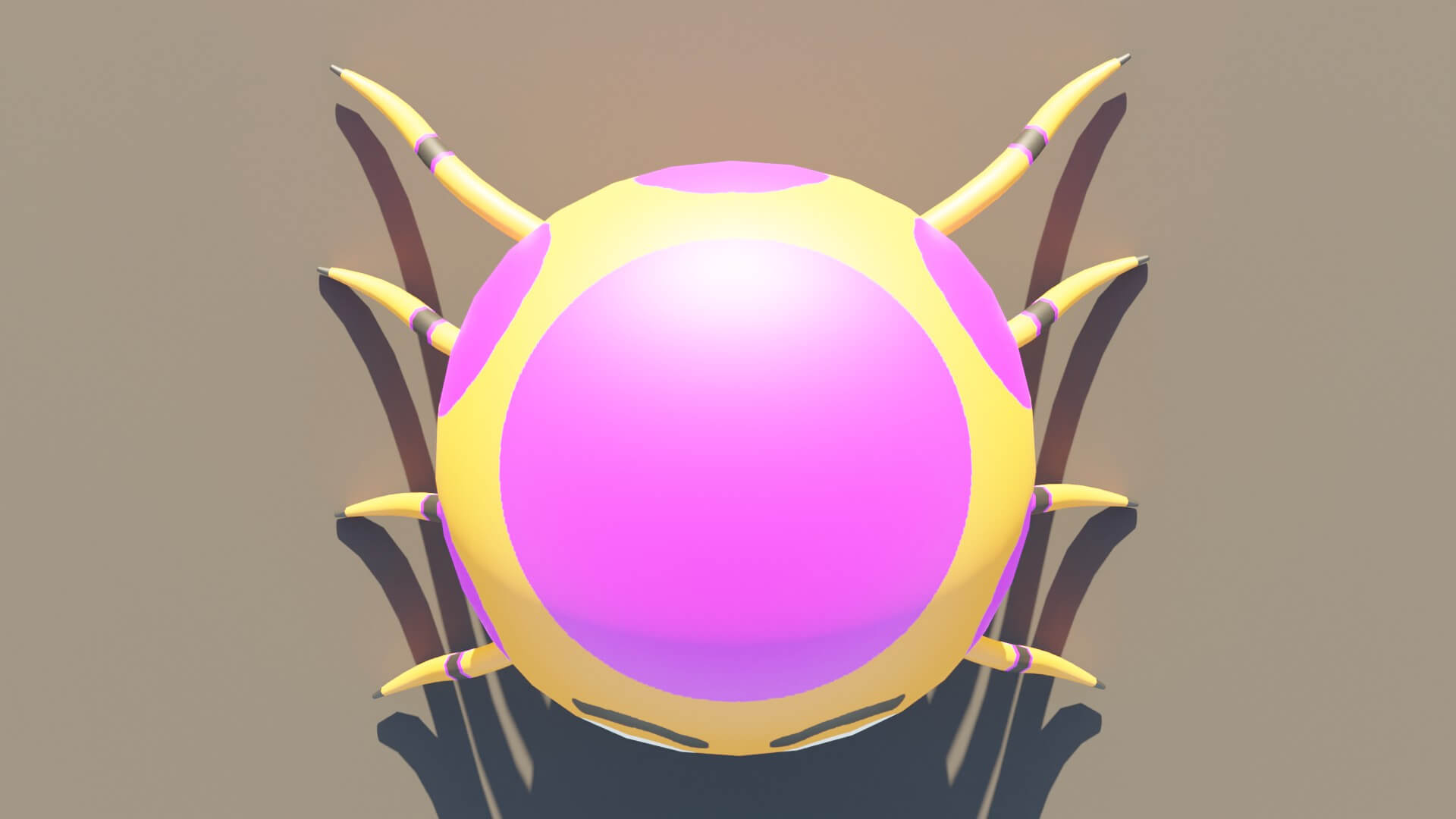 Cartoon Spider - 3D Model by ilham45