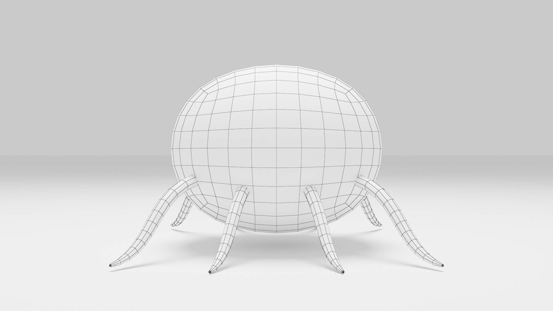 Cartoon Spider - 3D Model by ilham45
