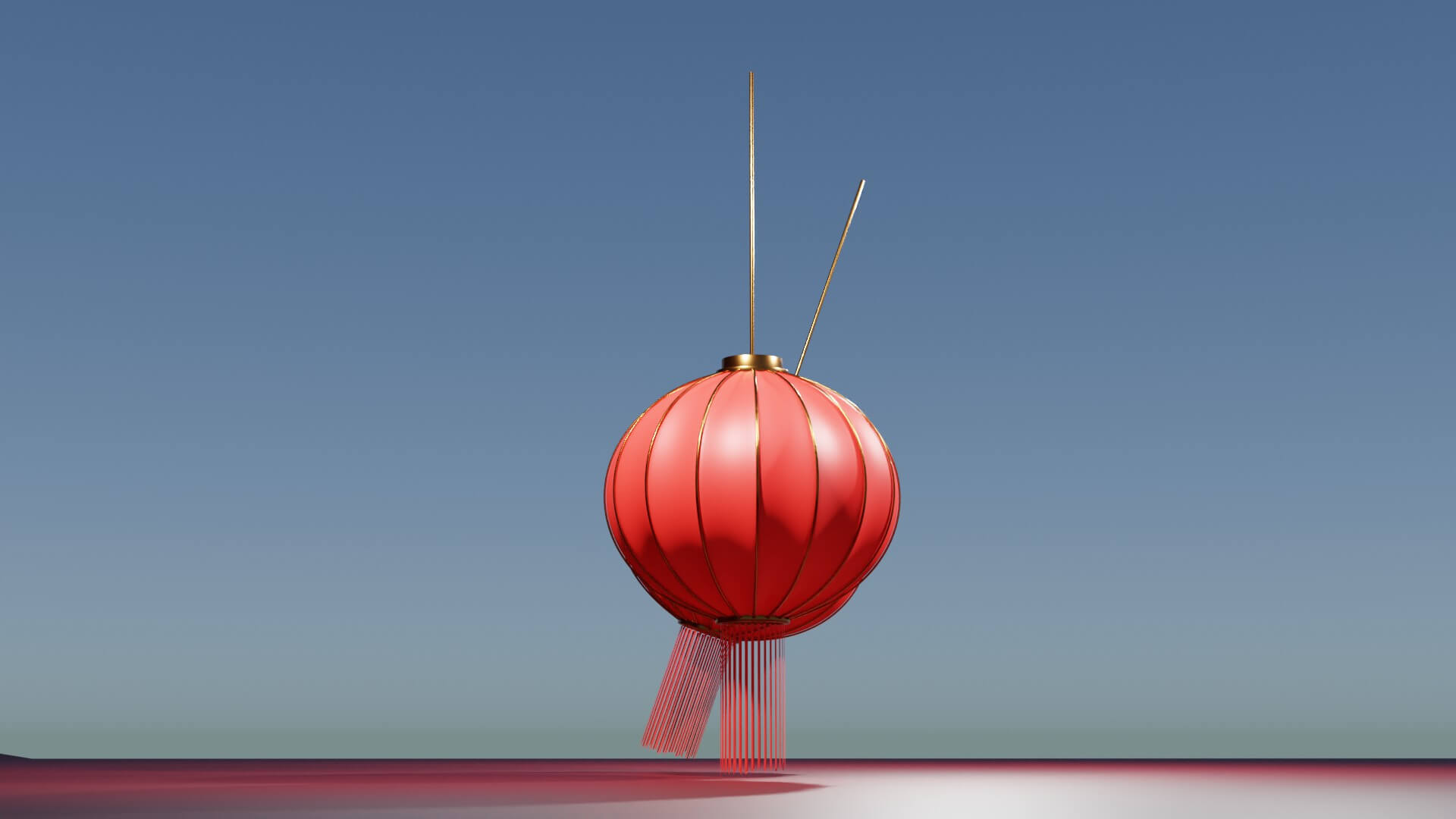 Chinese Lantern - 3D Model by ilham45