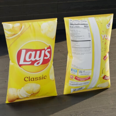 Chip Bag Lays - 3D Model by ilham45