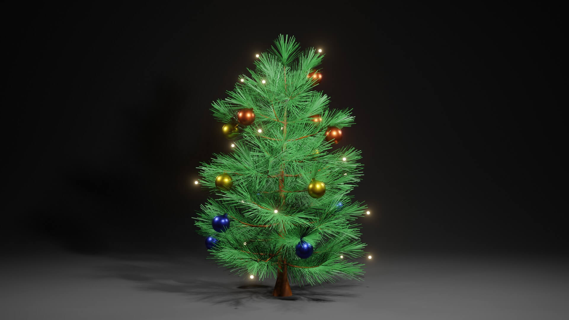 Christmas Tree - 3D Model by ilham45