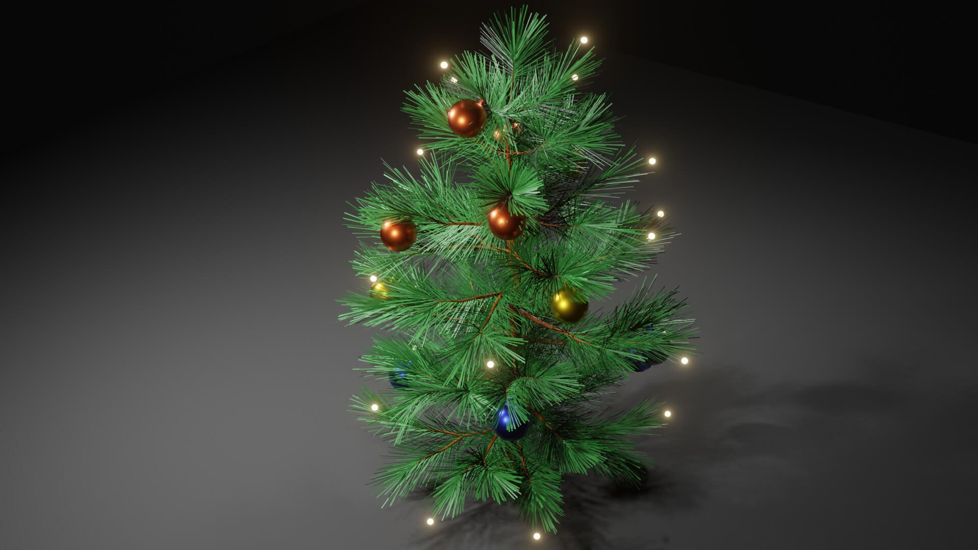 Christmas Tree - 3D Model by ilham45