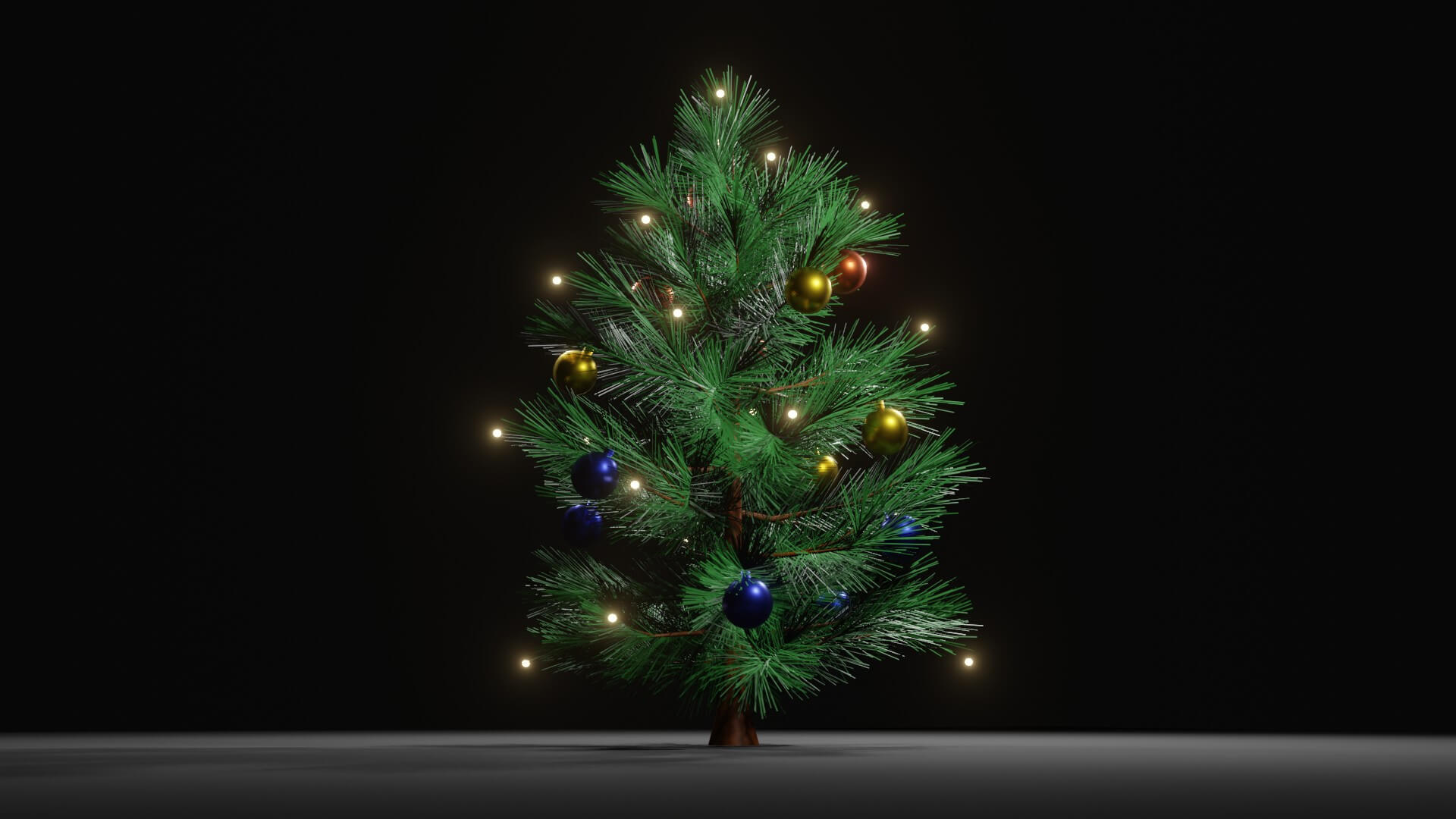 Christmas Tree - 3D Model by ilham45