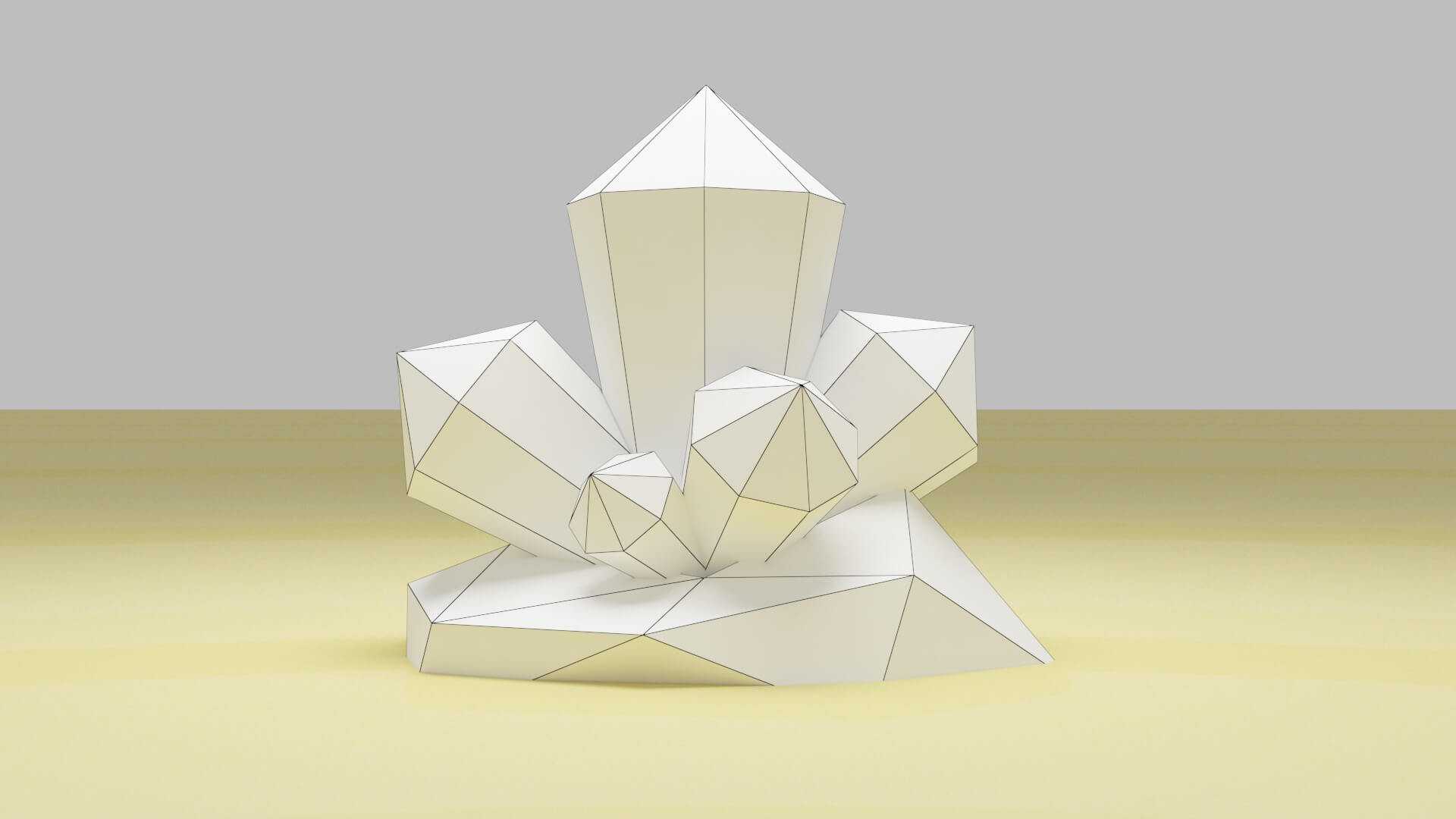 Crystal Chunk - 3D Model by ilham45