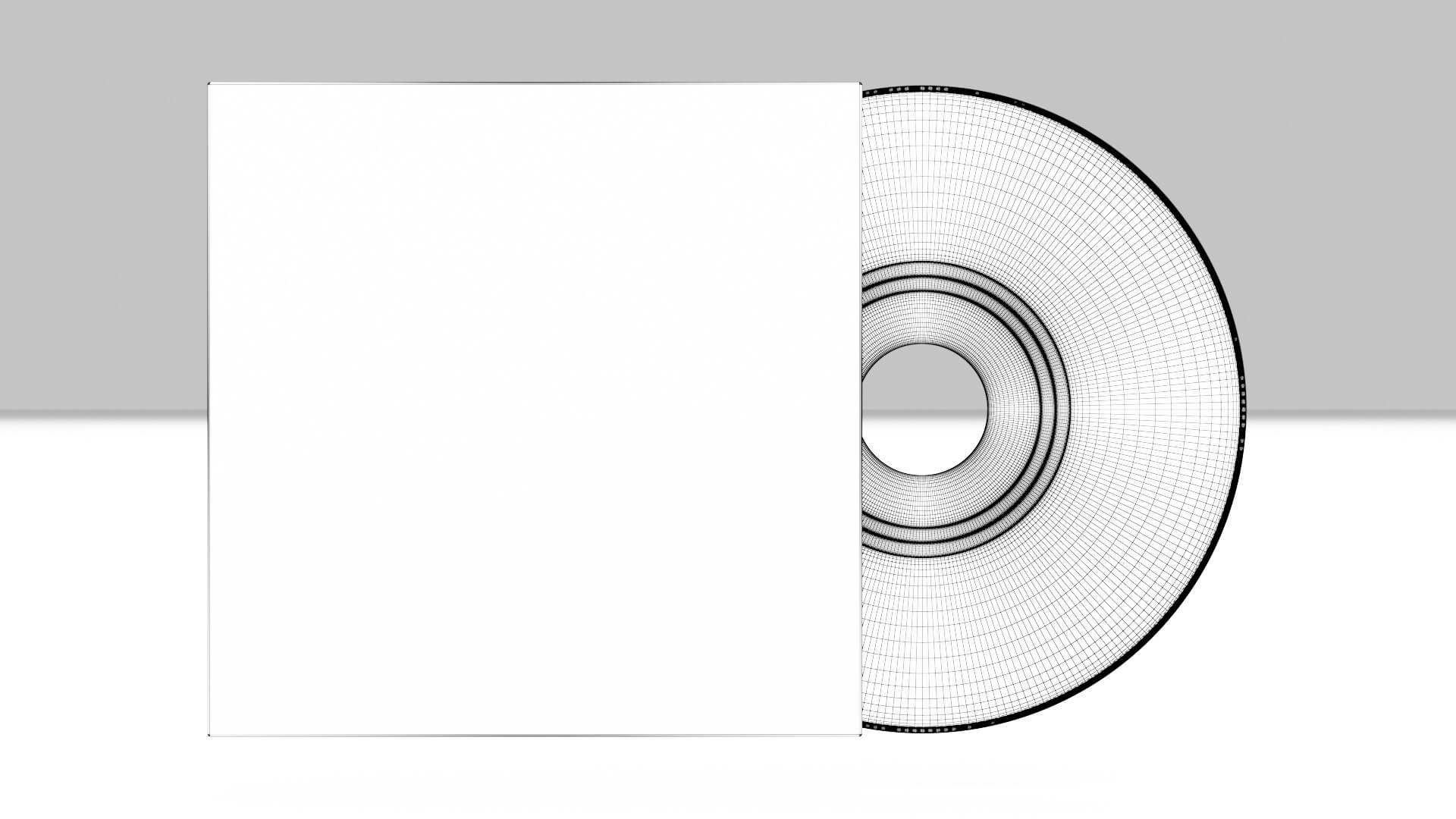 Disk Album Linkin Park Hybrid Theory - 3D Model by ilham45