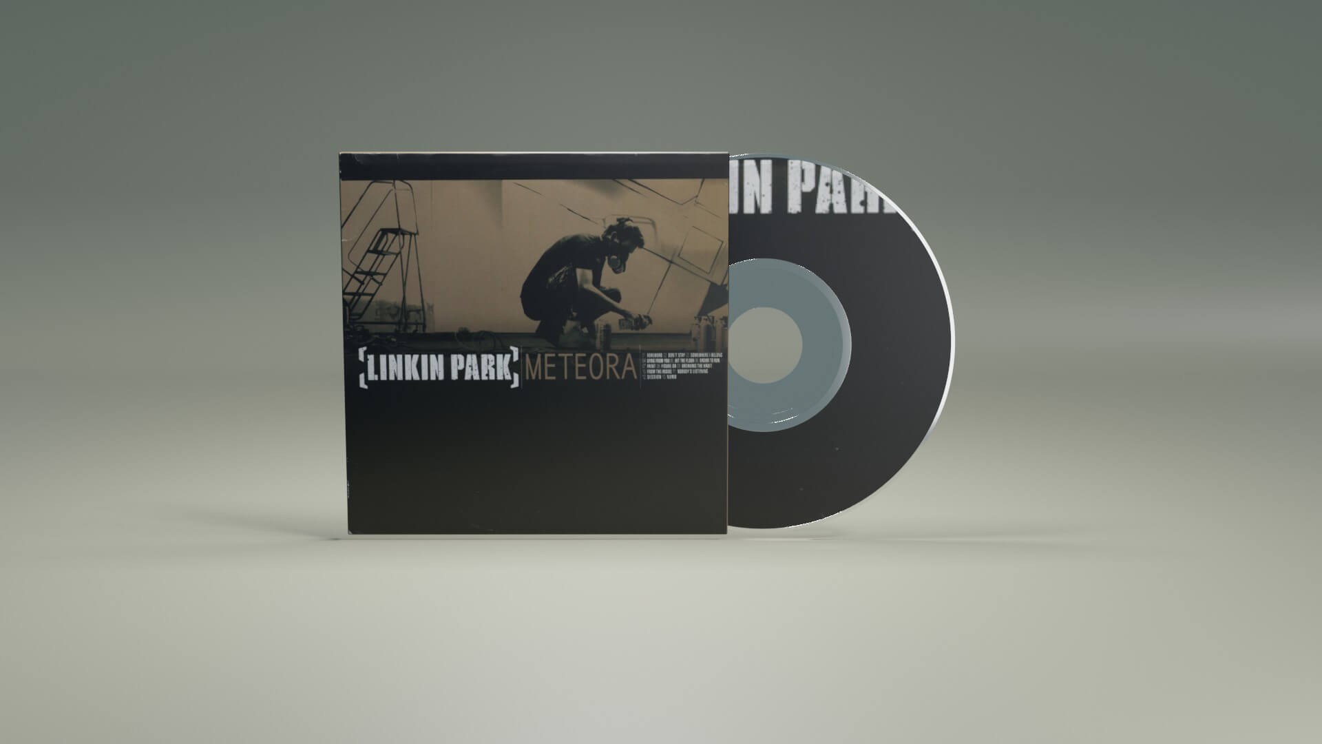 Disk Album Linkin Park Meteora - 3D Model by ilham45