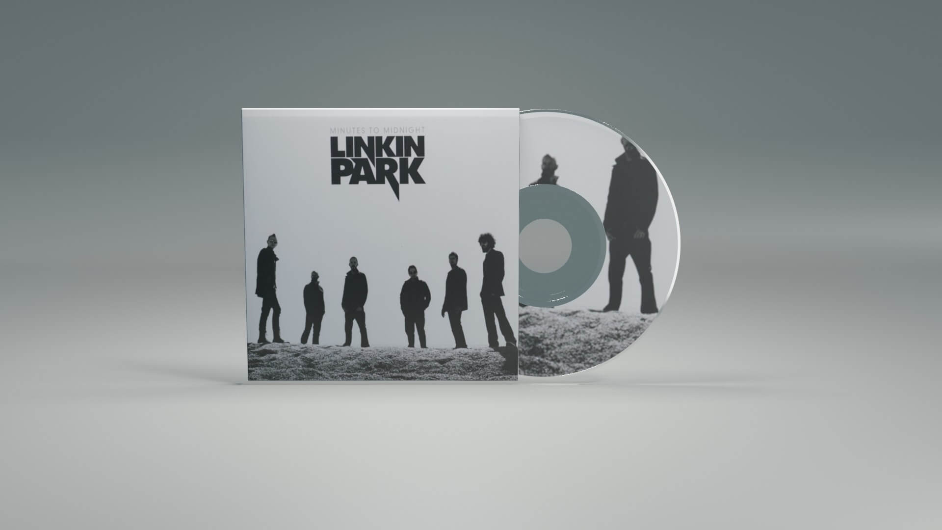Disk Album Linkin Park Minutes To Midnight - 3D Model by ilham45