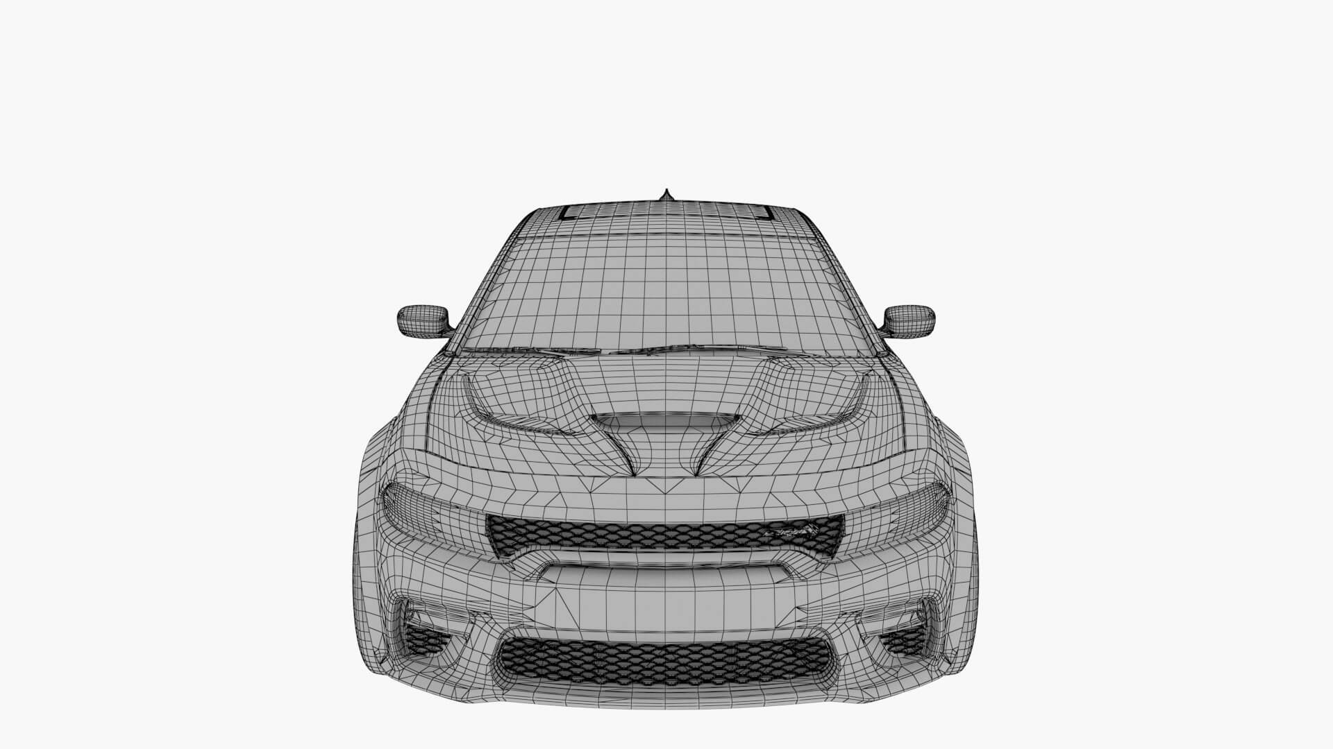 Dodge Charger SRT Hellcat 2020 - 3D Model by ilham45