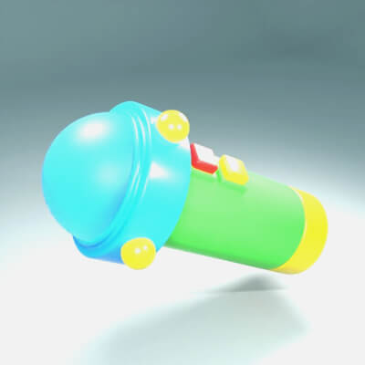 Doraemon Small Light - 3D Model by ilham45