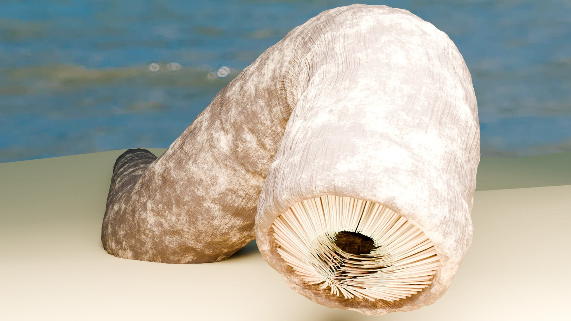 Dune Sandworm - 3D Model by ilham45