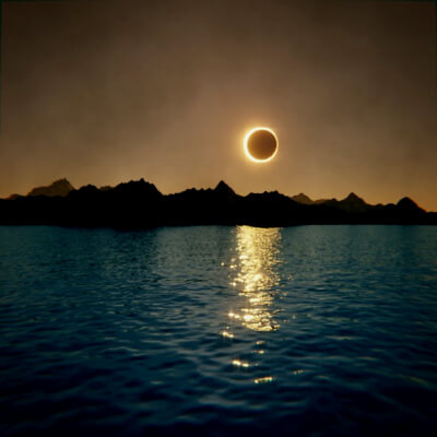 Eclipse Lake Environment - 3D Model by ilham45