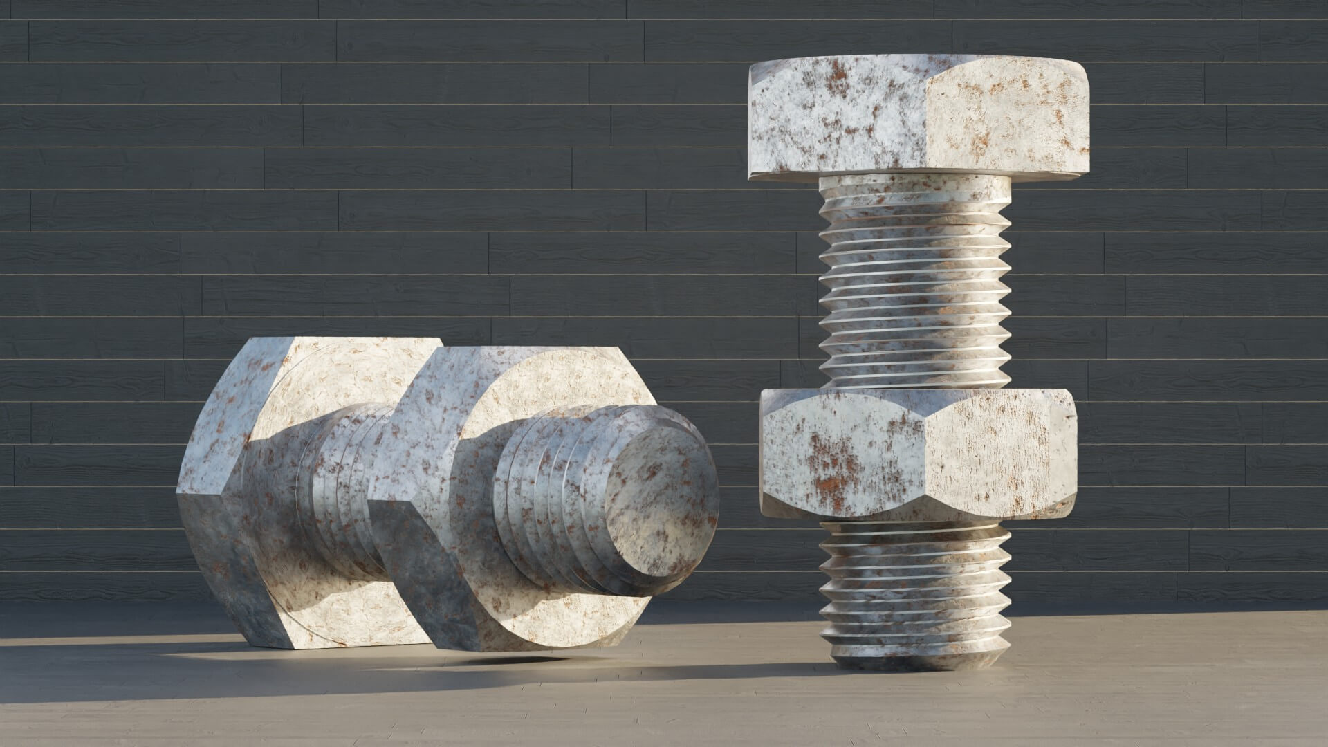 Factory Bolt - 3D Model by ilham45