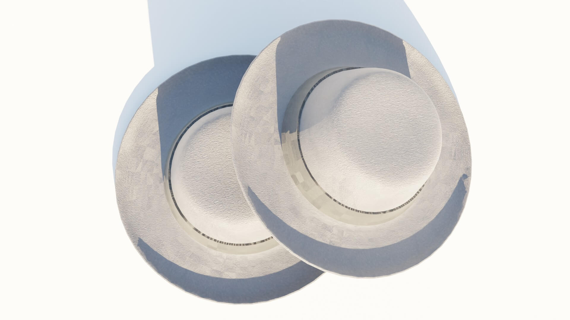 Gray Fedora Hat - 3D Model by ilham45