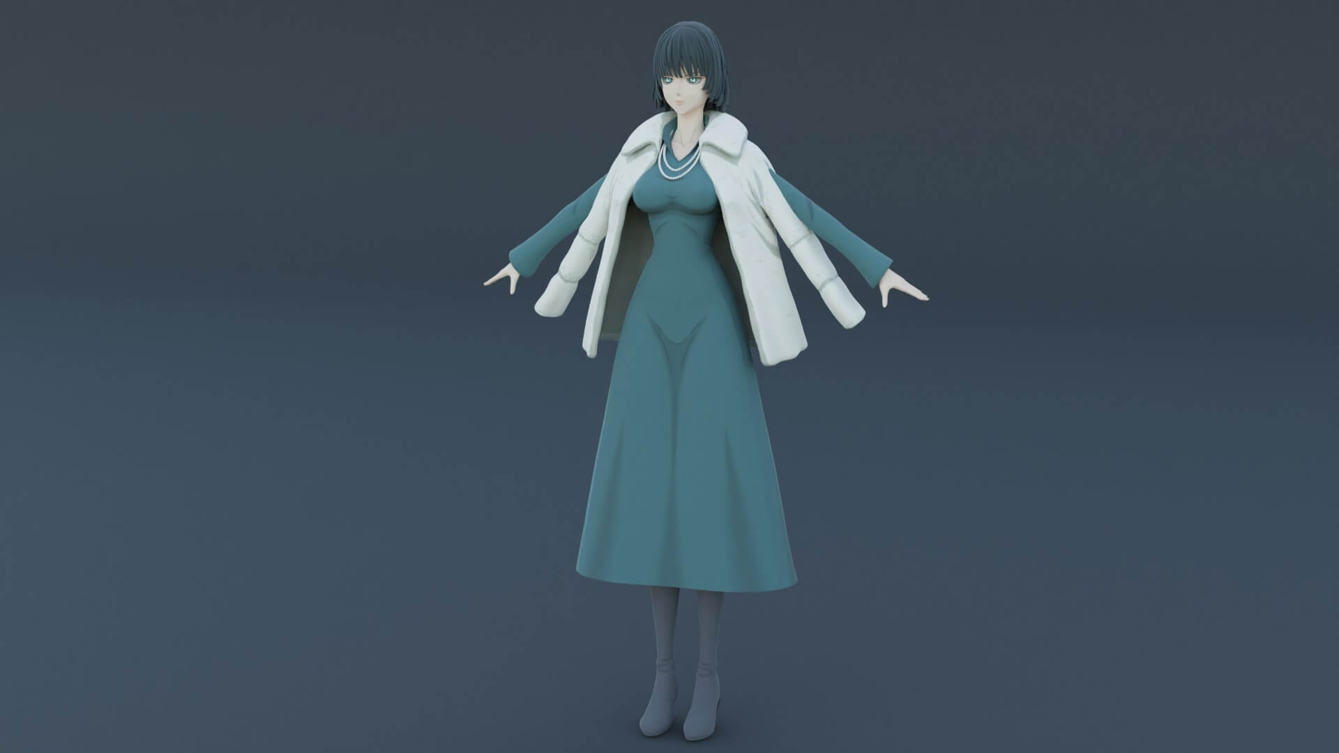 Fubuki - One Punch Man 3D Model by ilham45