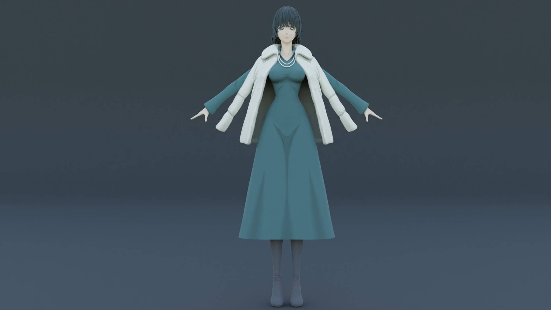 Fubuki - One Punch Man 3D Model by ilham45