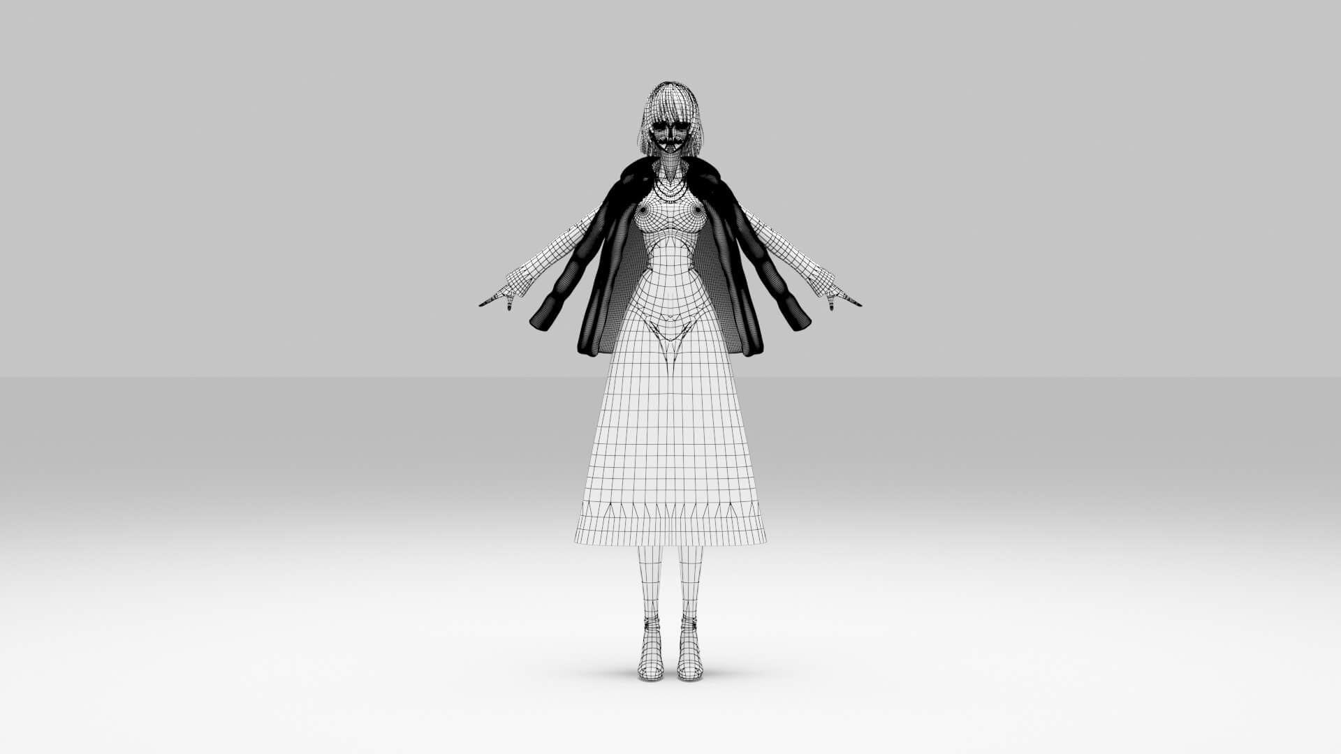 Fubuki - One Punch Man 3D Model by ilham45