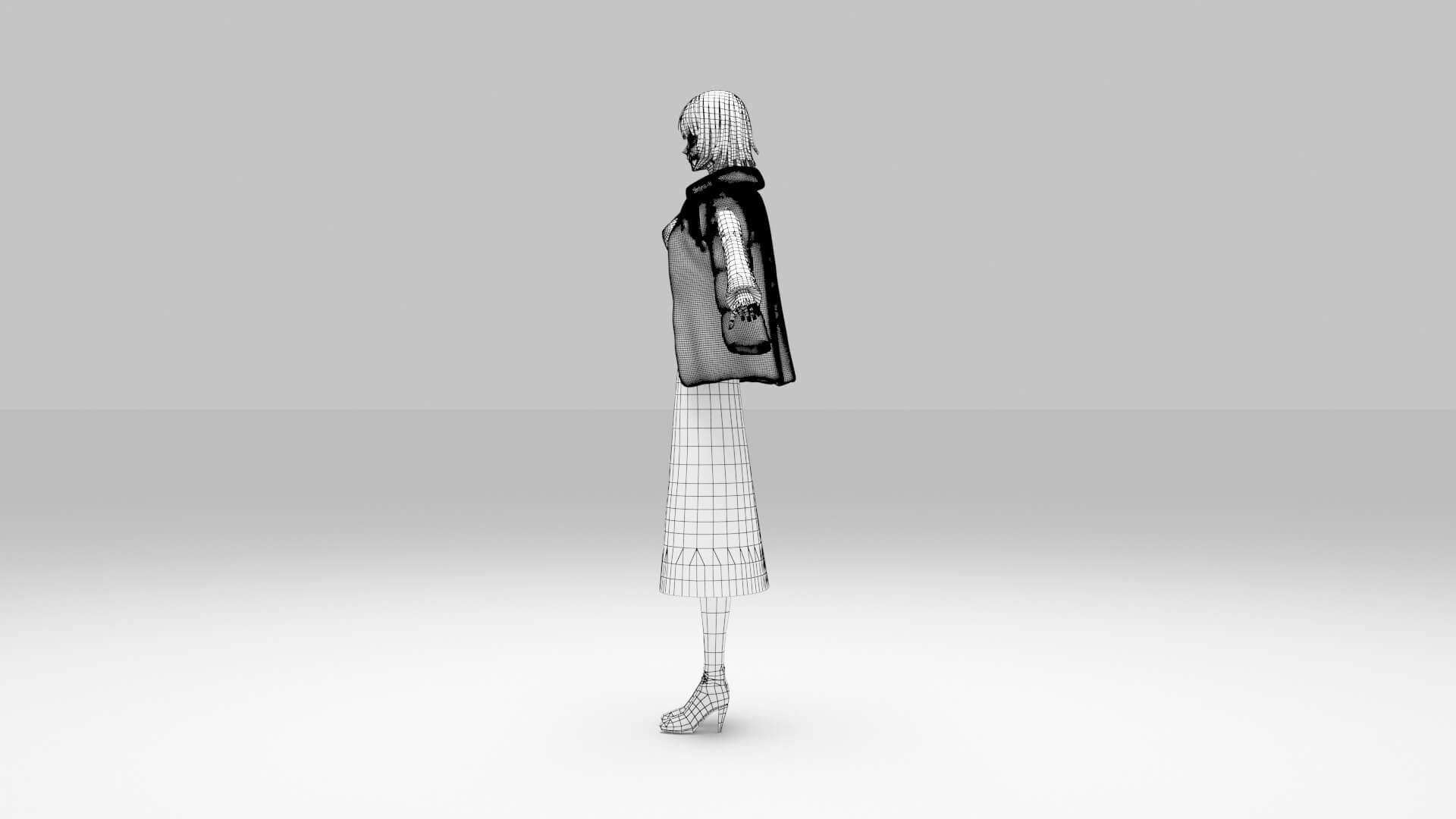 Fubuki - One Punch Man 3D Model by ilham45