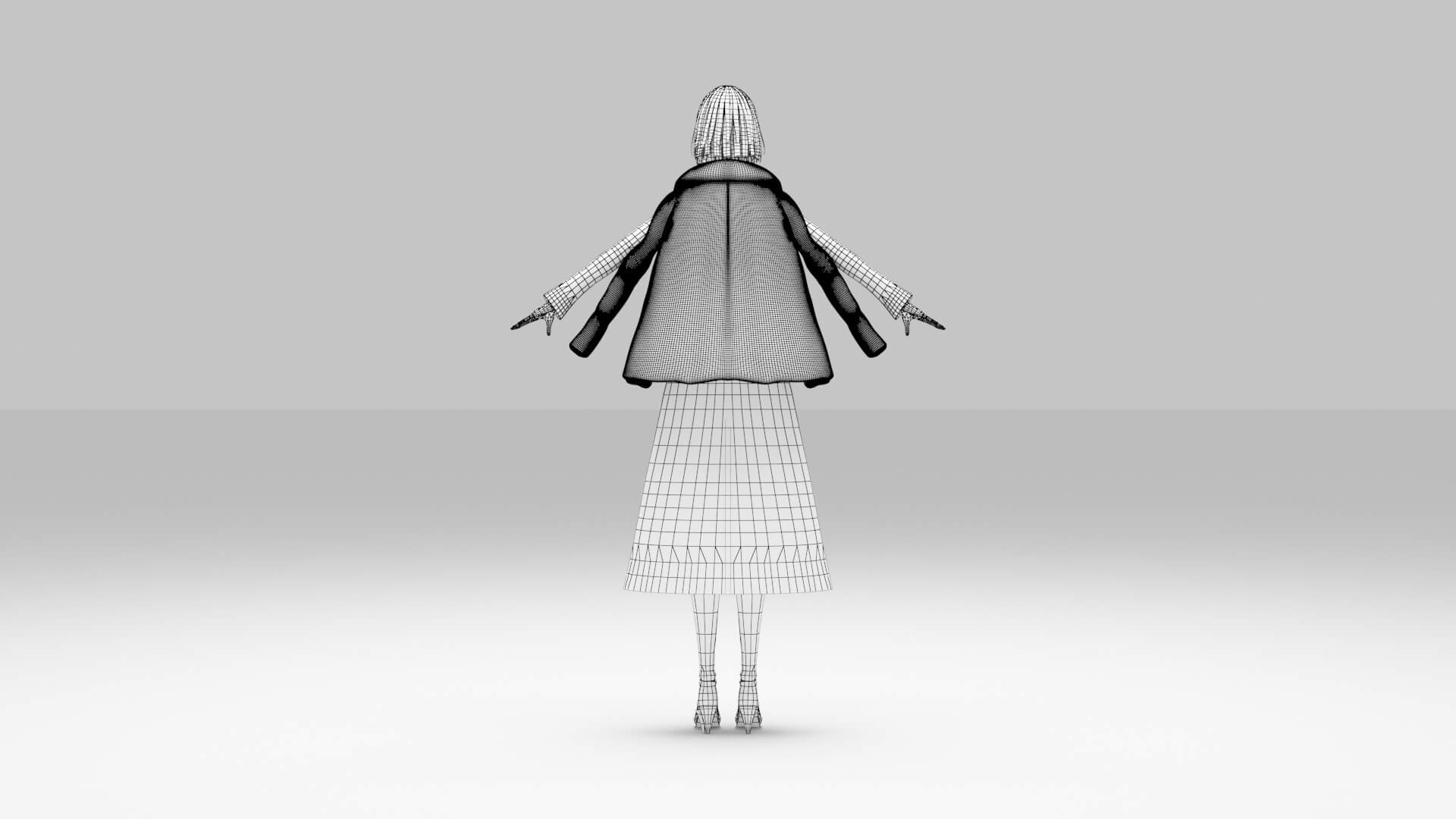 Fubuki - One Punch Man 3D Model by ilham45