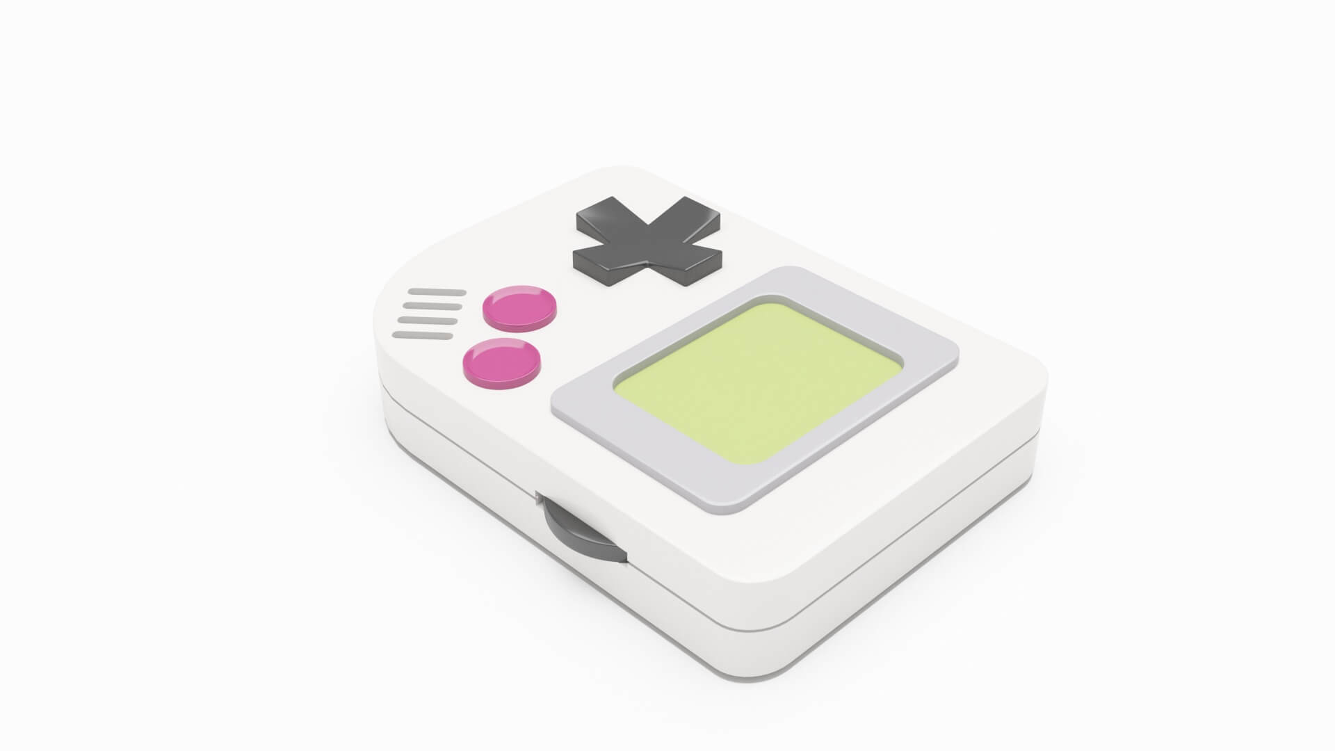 Game Boy Pocket - 3D Model by ilham45