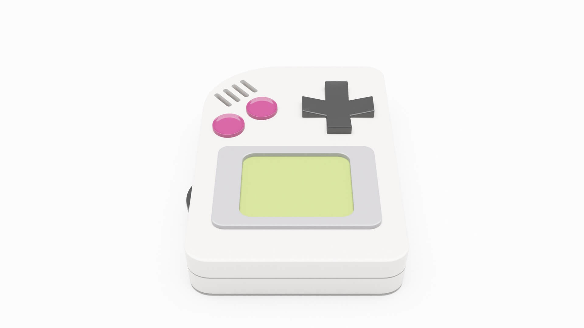 Game Boy Pocket - 3D Model by ilham45
