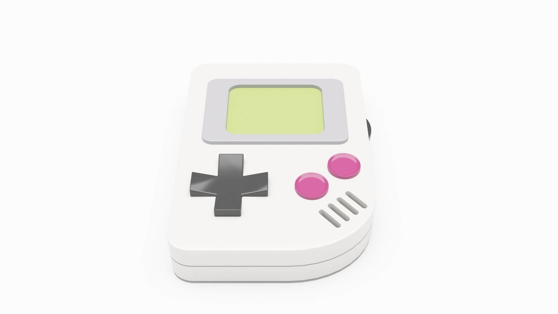 Game Boy Pocket - 3D Model by ilham45