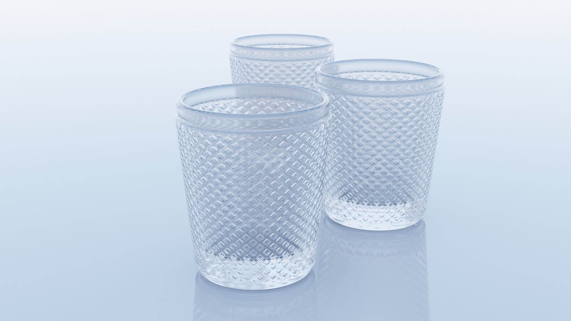 Drinking Glasses - 3D Model by ilham45