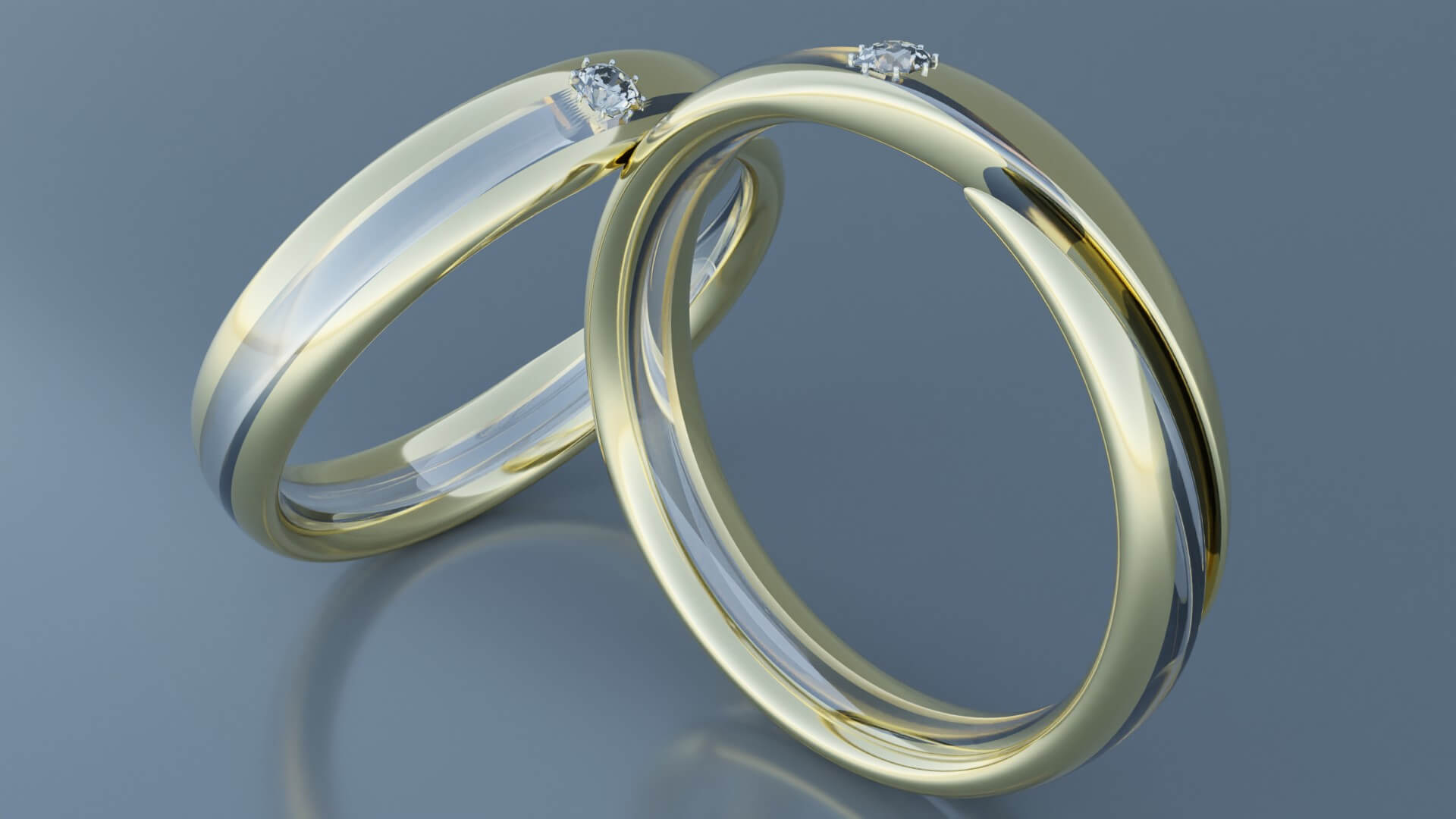 Gold Ring Jewelery - 3D Model by ilham45