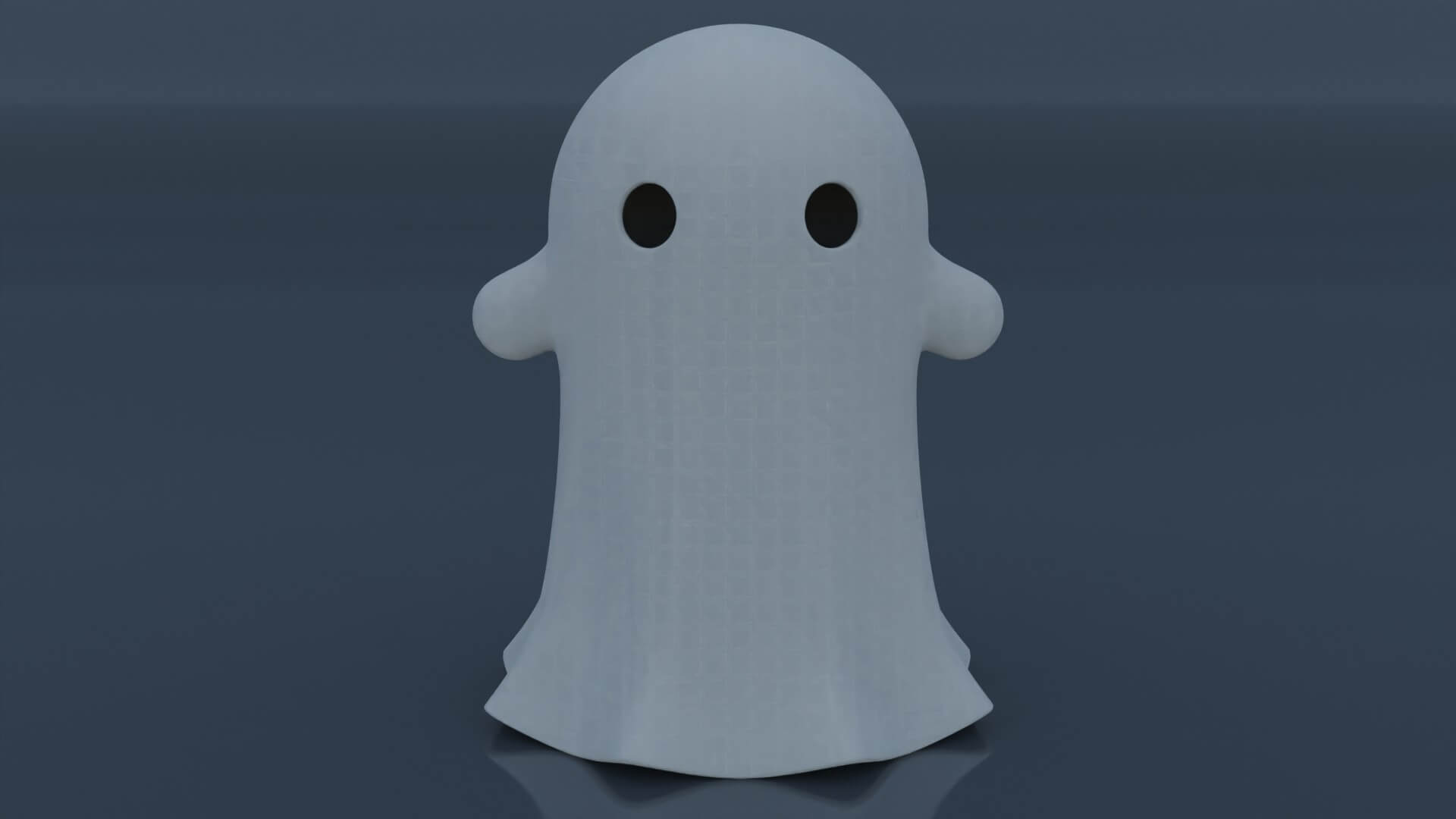 Halloween Ghost - 3D Model by ilham45