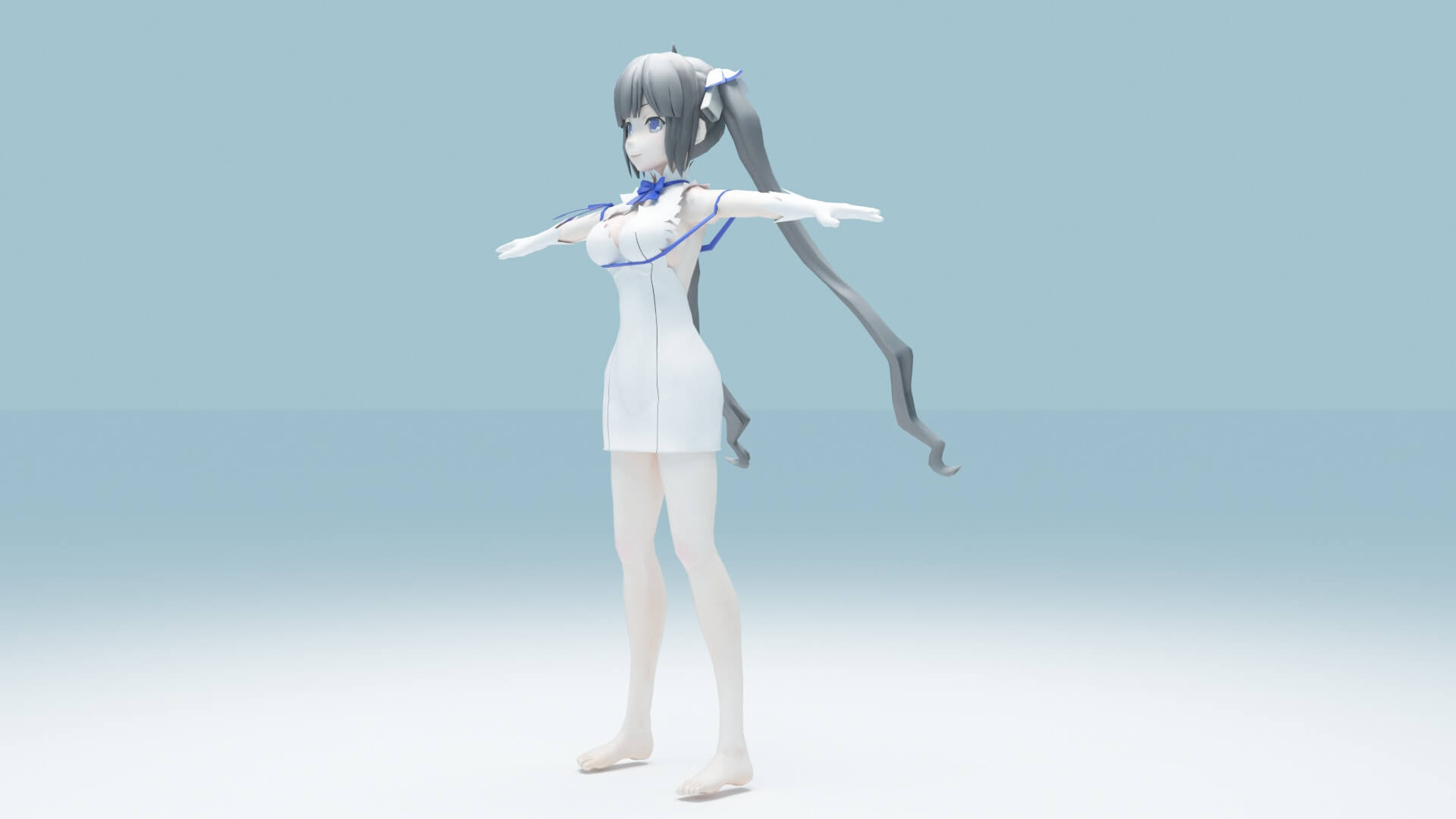 Hestia - Danmachi 3D Model by ilham45
